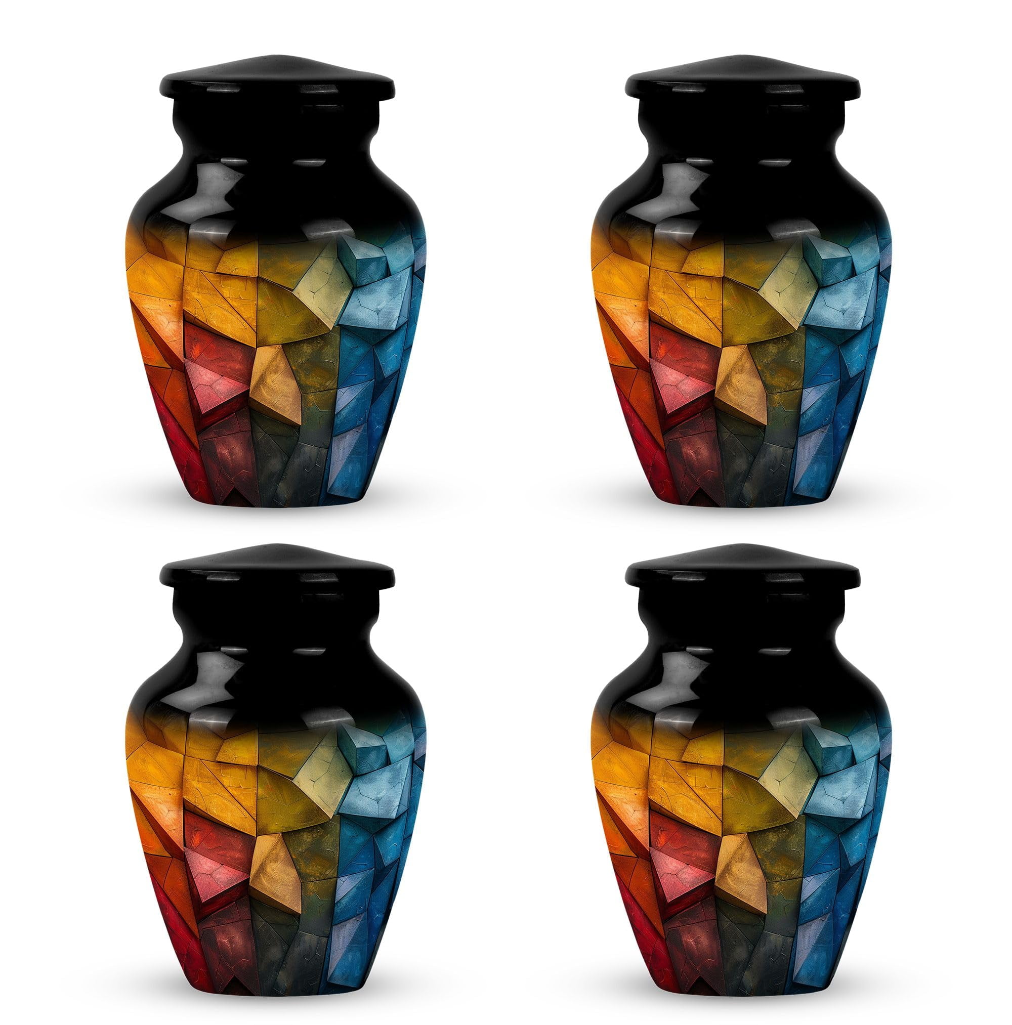SUBSH Geometric Temperature Gradient - Miniature Urn - Urns for ...