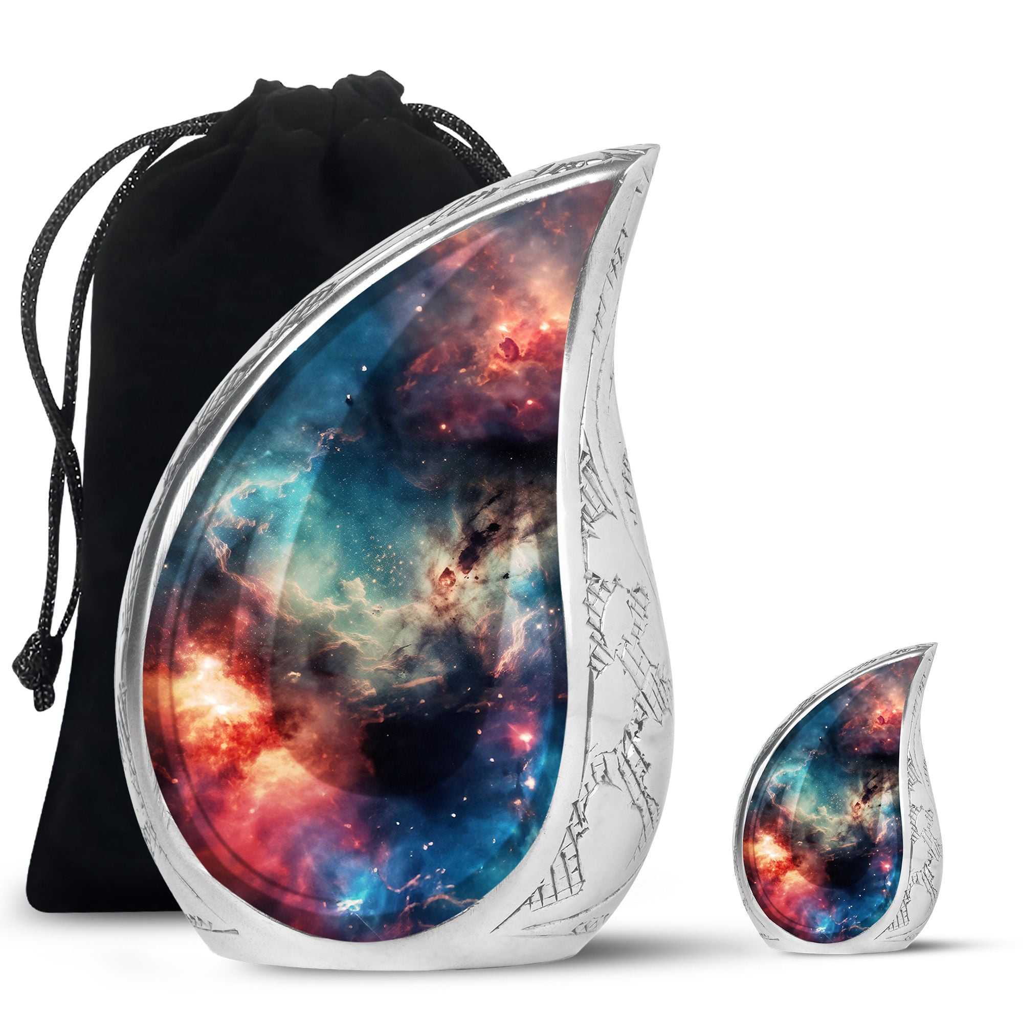 SUBSH Glowing Star Field - Urns For Human Ashes Adult Male - Urn Small ...