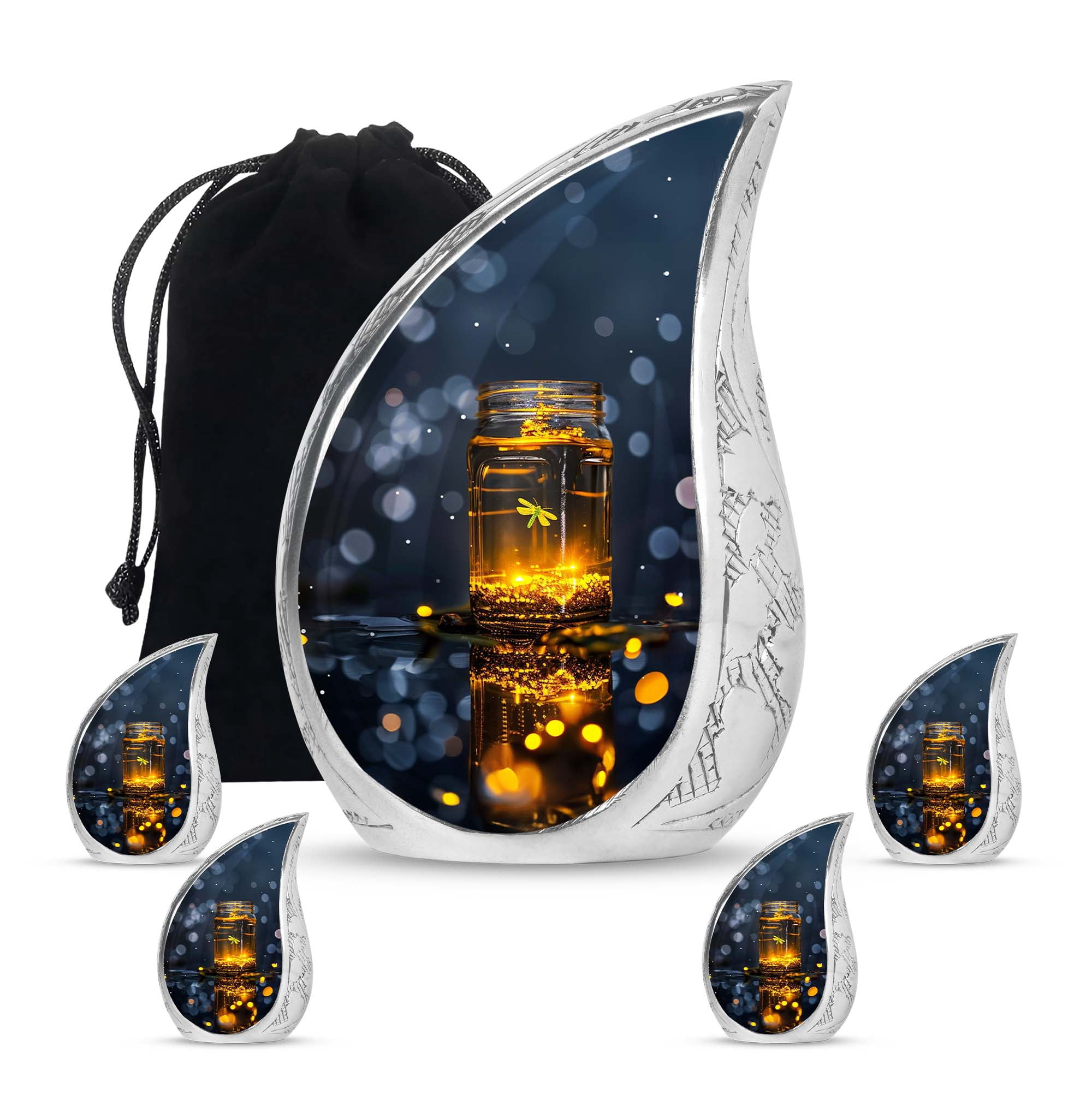 SUBSH Honey Pot Cremation Urn Human Ashes - Funeral Urns For Ashes ...