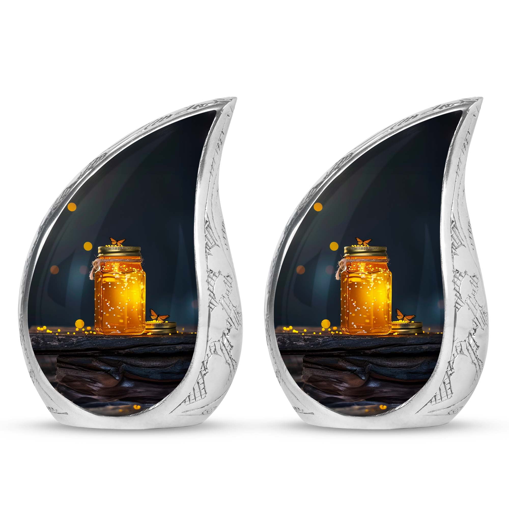 SUBSH Honey Pot Urns For Mom Ashes - Small Cremation Urns For Human ...