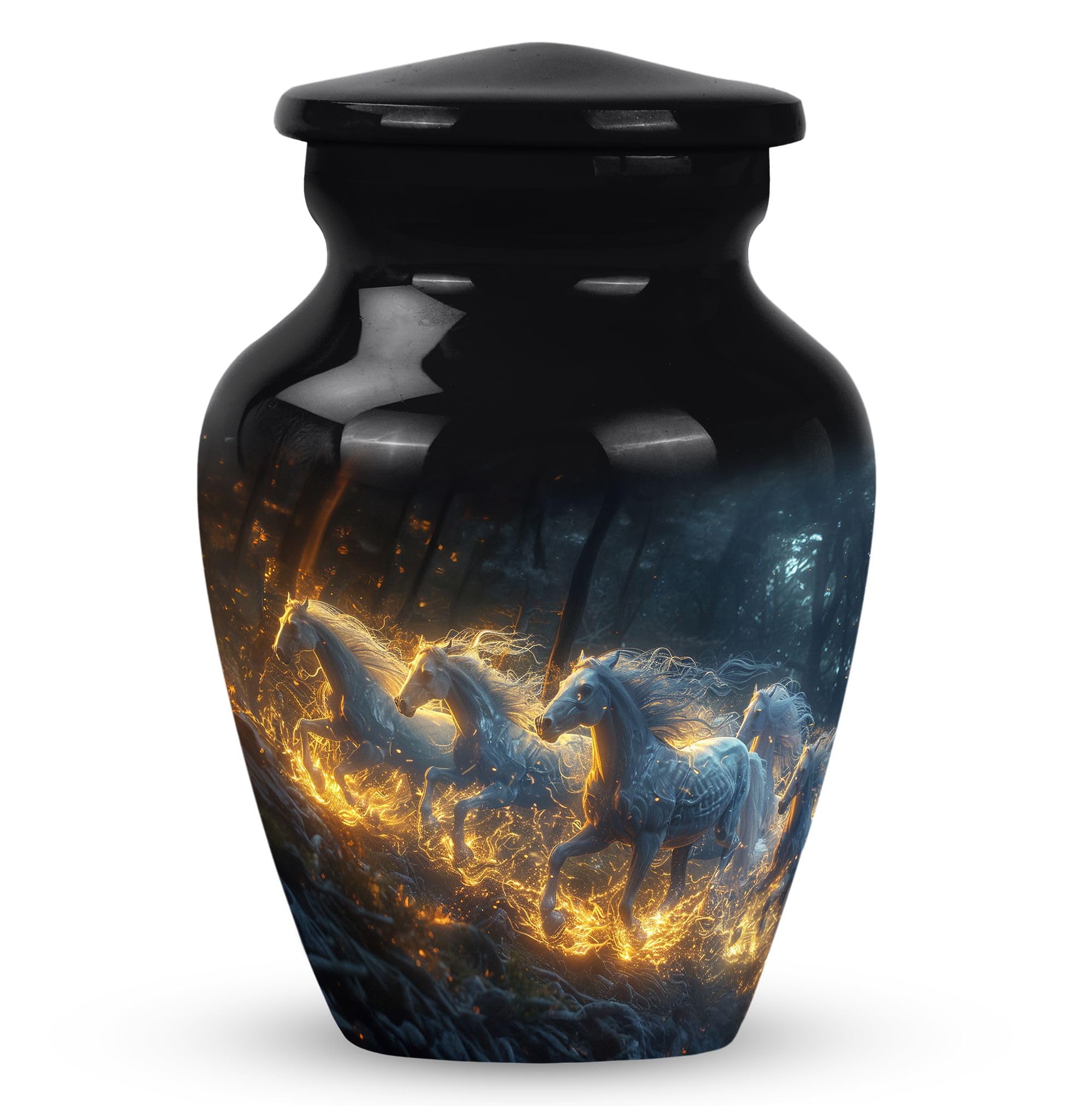 SUBSH Horse Urn - Cremation Urn - Urnas para Cenizas Humanas - Small ...