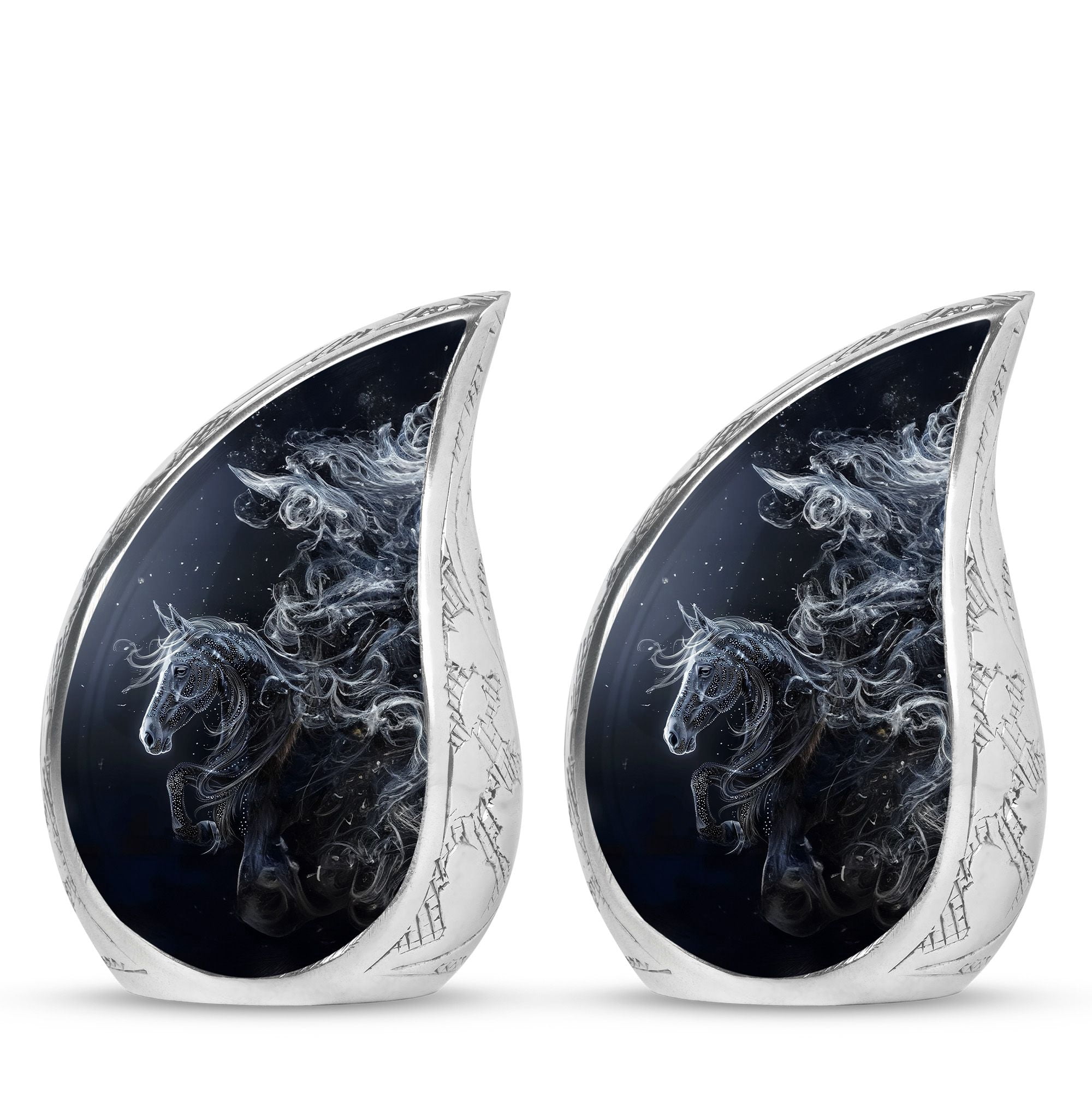 SUBSH Horse Urns For Human Ashes Adult Man - Urns For Adult - Burial ...