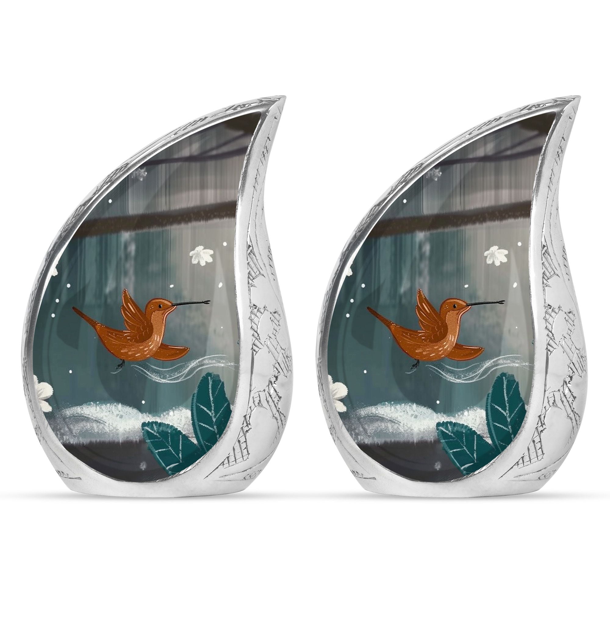 SUBSH Humming Bird Cremation Urns For Adult Ashes Women - Urn For Human ...