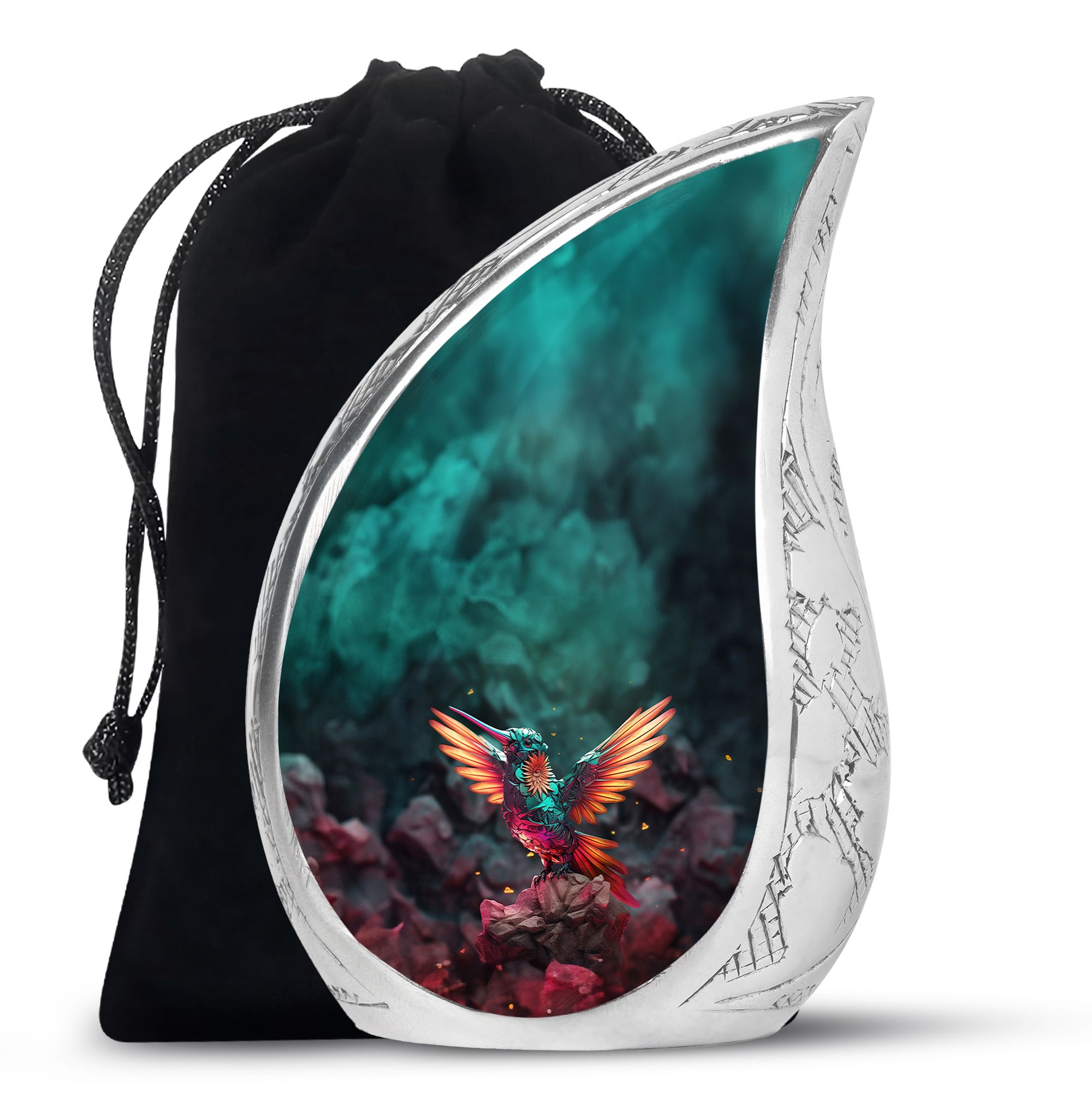SUBSH Humming Bird With Dark Background - Burial Urns - Urns For Dad ...