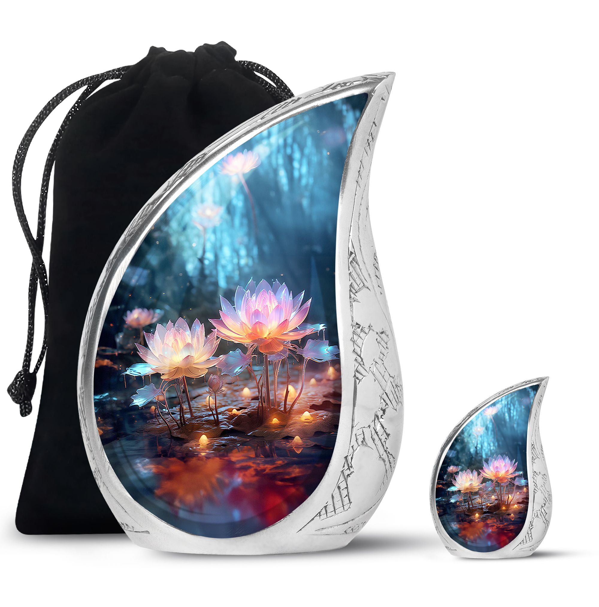 SUBSH Lotus In Mud - Ash Urns For Humans - Urns For Ashes Adult Male ...