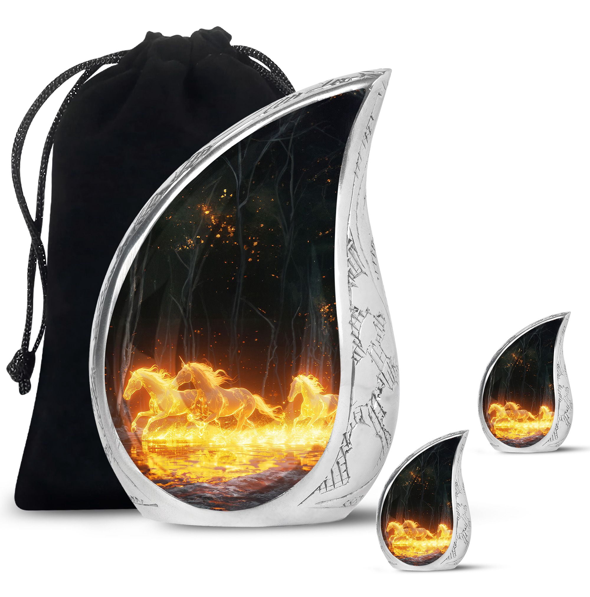 SUBSH Luminous Ember Gallop - Urns For Human Ashes Adult Female - Urn ...