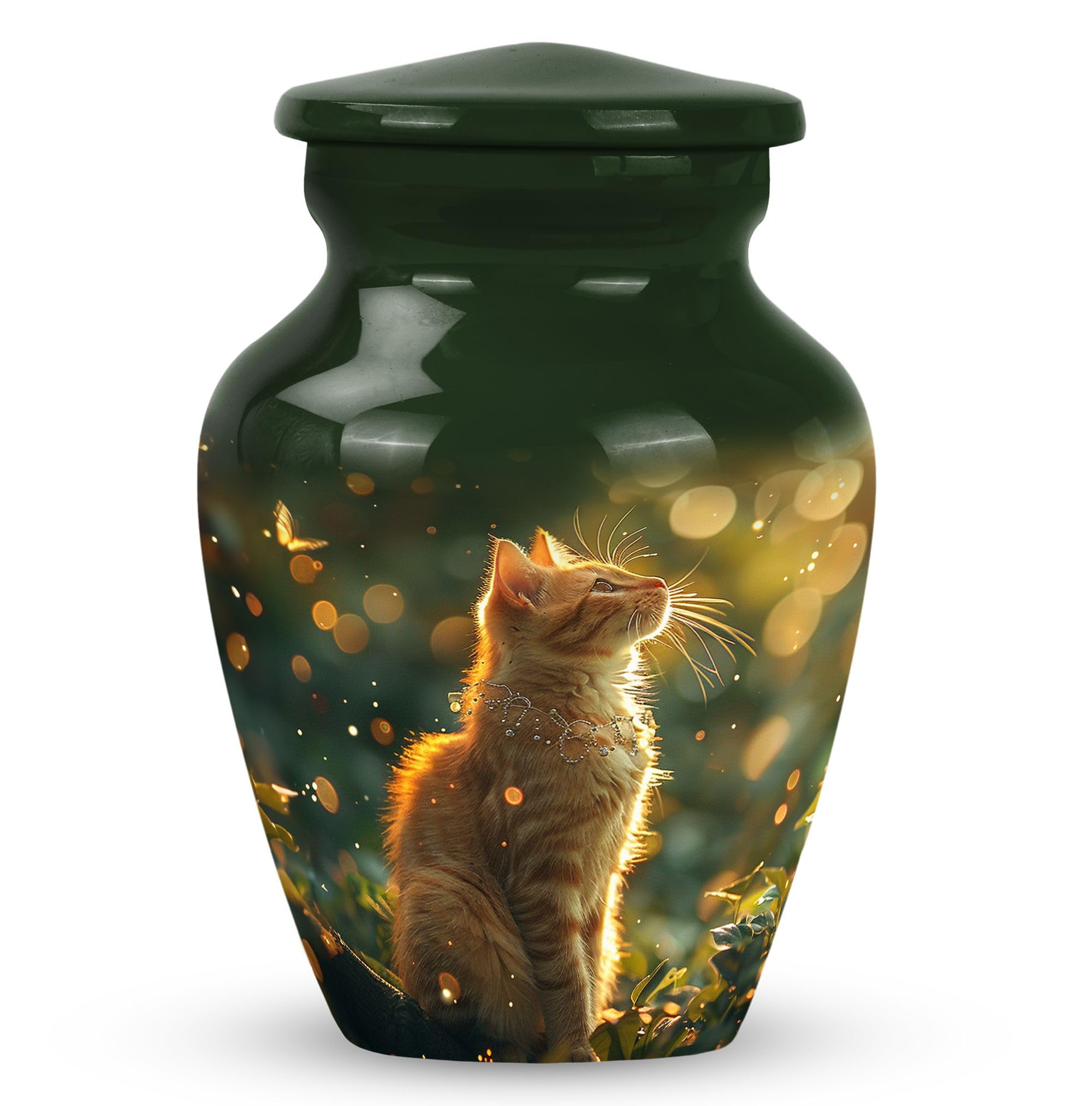 SUBSH Magical Pet Urn Cat Urns for Ashes - Small Container for Ashes ...