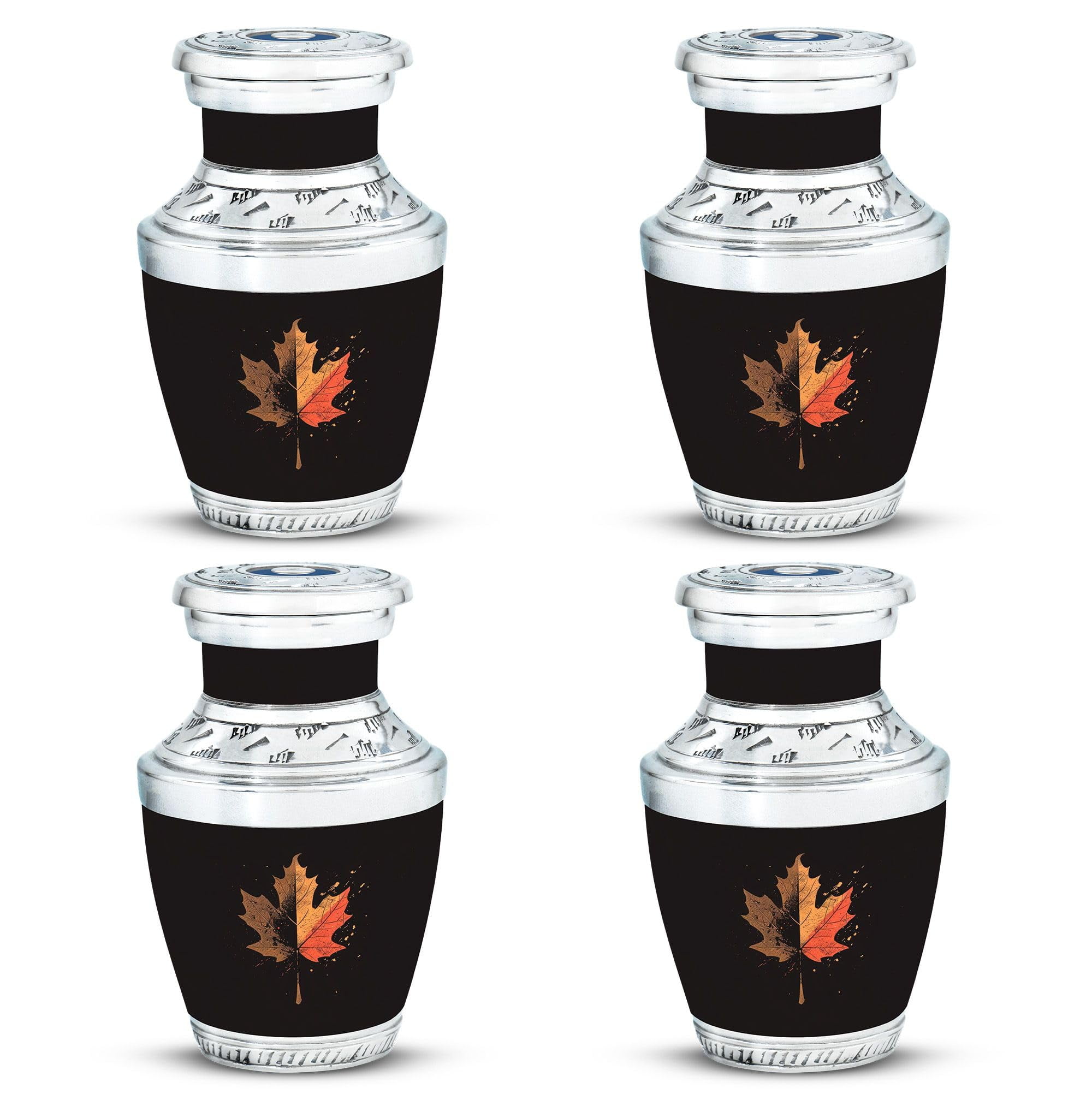 SUBSH Mapple Leaf Urn - Small Urn - Cremation Urns for Adult Ashes ...