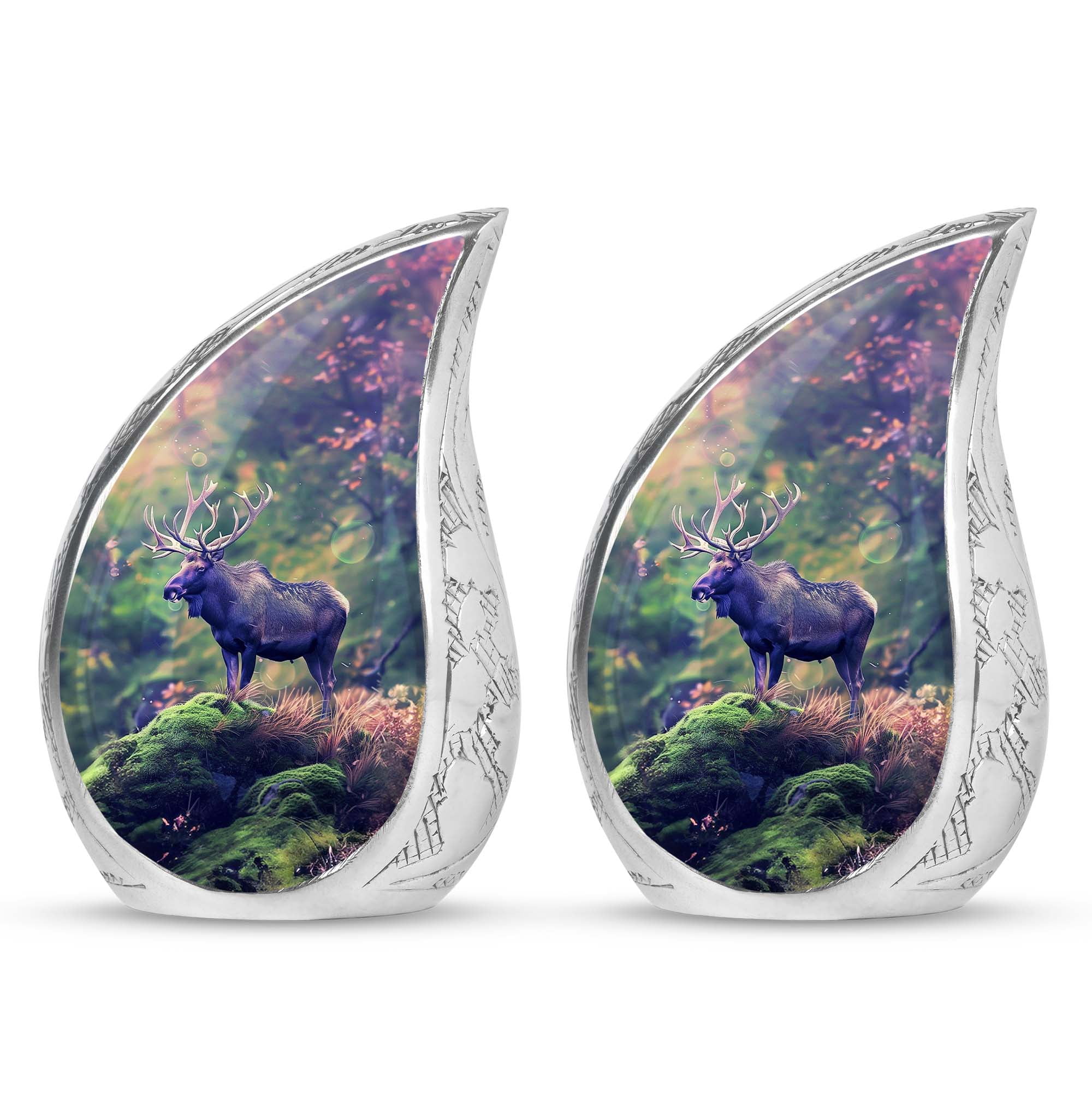 SUBSH Moose Walking Urns For Ashes - Urns For Adults - Funeral Urn ...