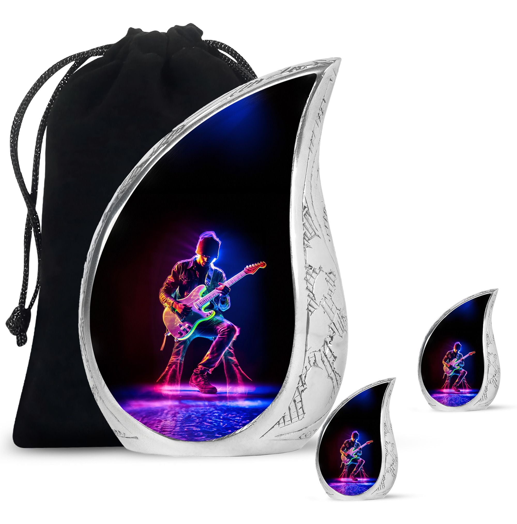 SUBSH Music Urn For Ashes For Women - Urns Human Ashes - Cremation Urn ...