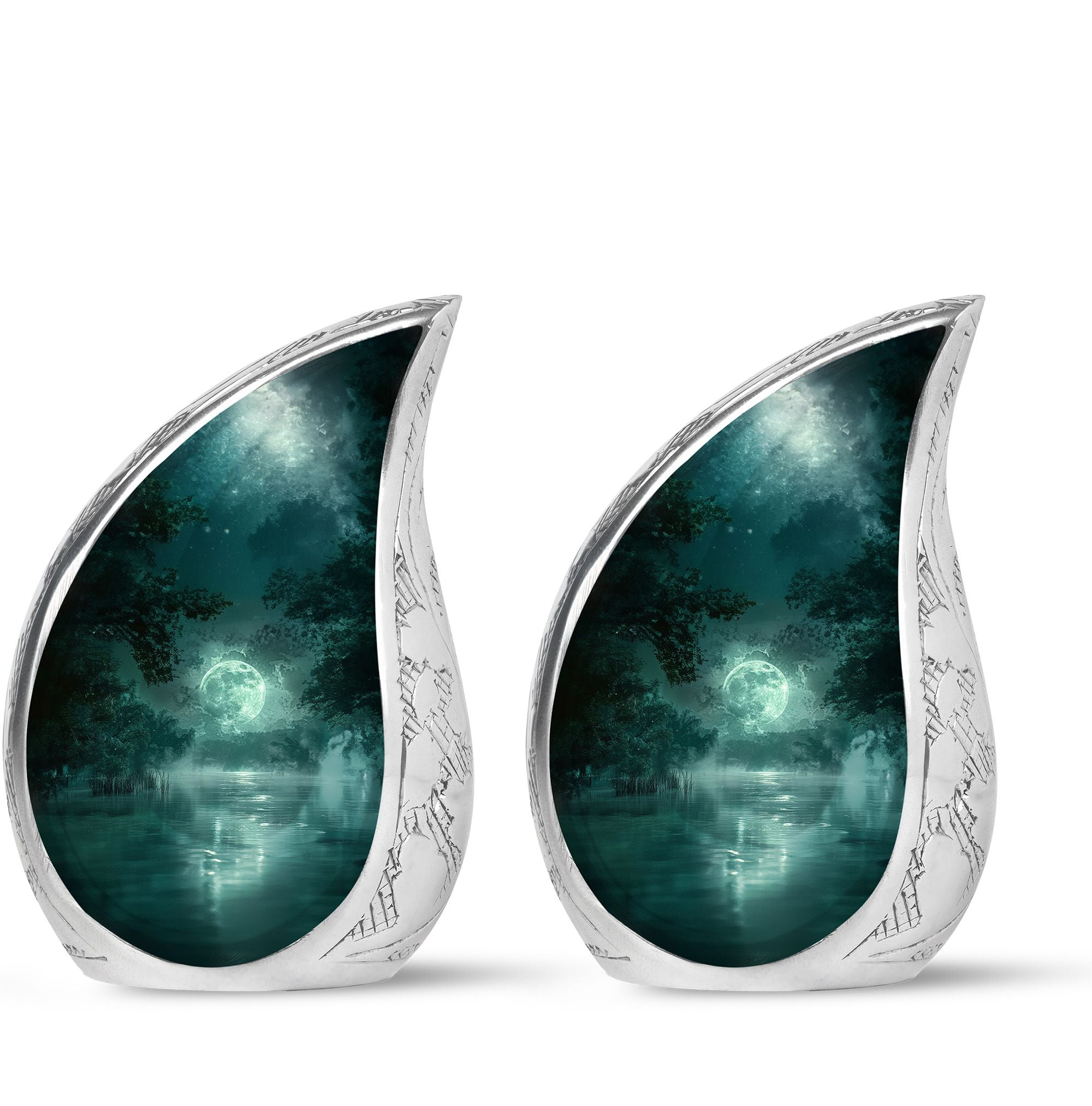 SUBSH Mystical Moonlight Shrouding The Enchanted Forest - Adult Urns ...