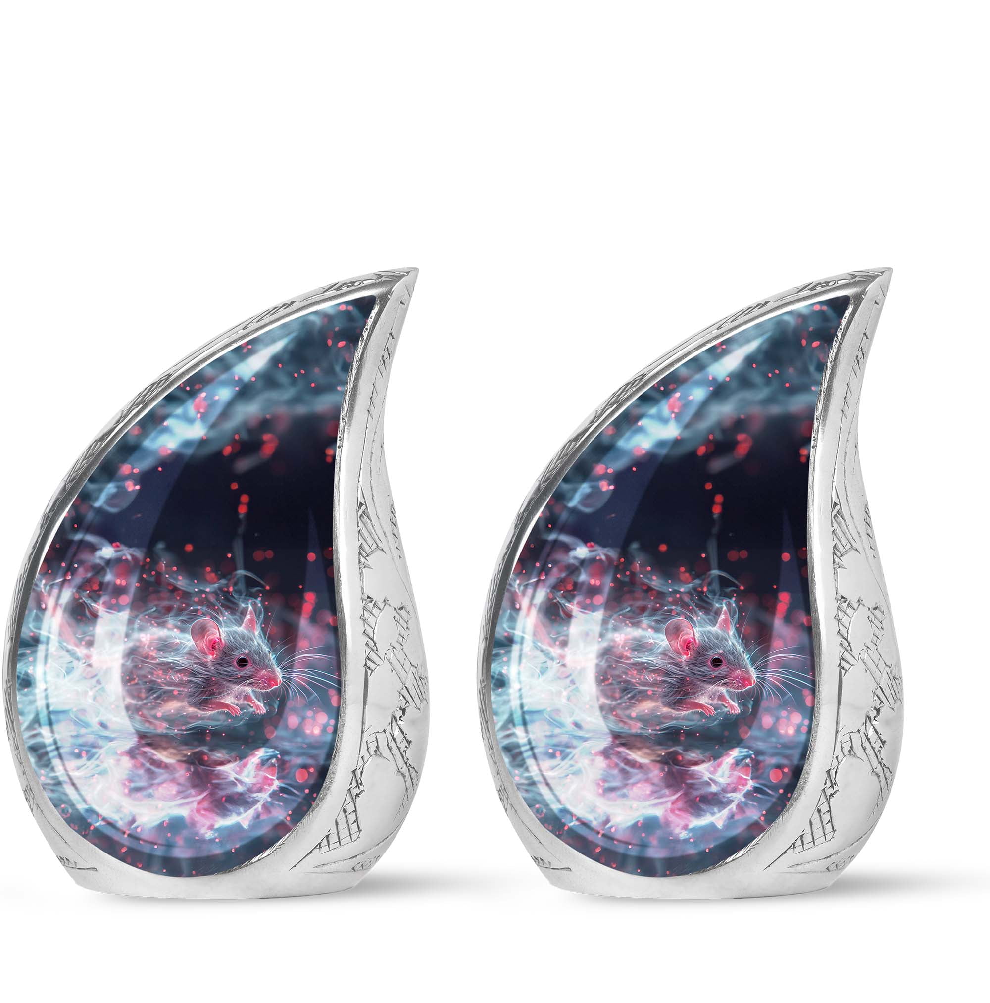 SUBSH Mystical Nebula Mouse - Urns For Ashes Adult Male - Urn For Ashes For Men - Urn Small For ...