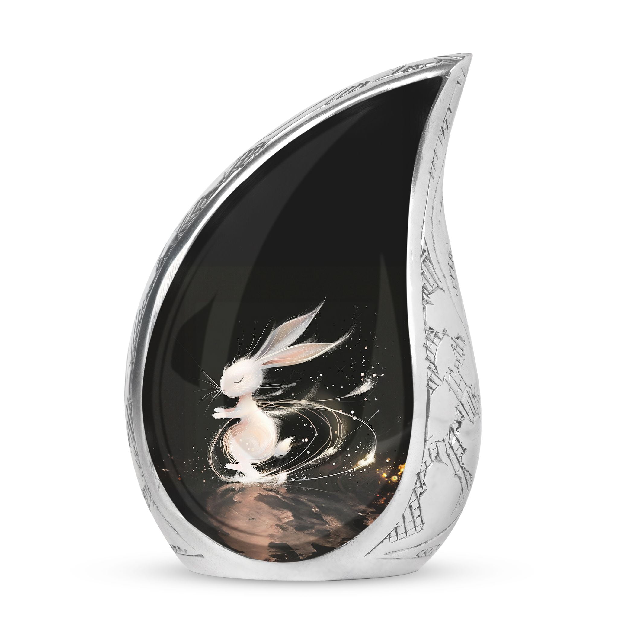 SUBSH Mystical Sparkle Bunny - Cremation Urns - Urn For Ashes For Women ...