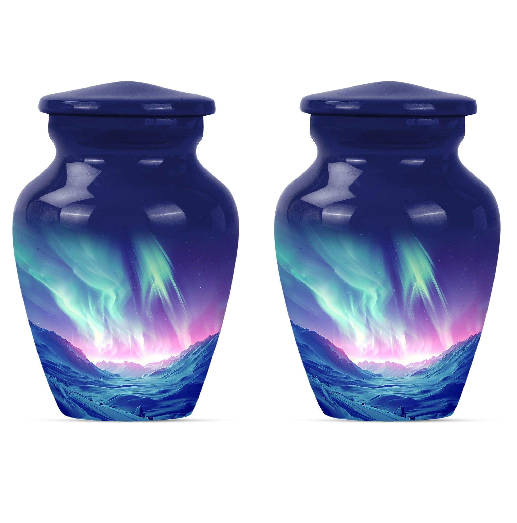 SUBSH Northern Light Urn - Keepsake Small Urns - Ash Urns for Humans ...