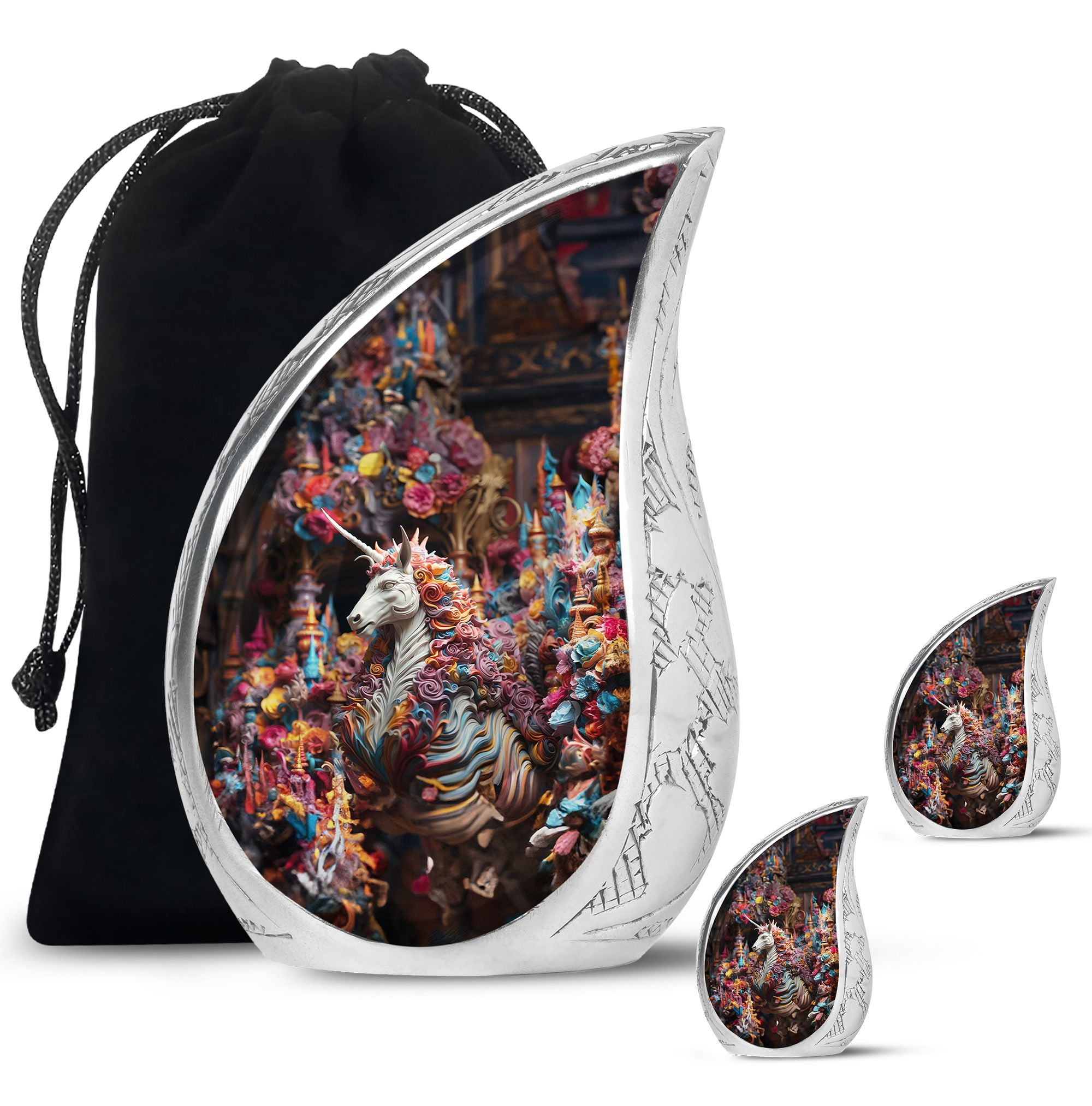 SUBSH Ornate Fantasy - Burial Urns - Urns For Human Ashes Adult Female ...