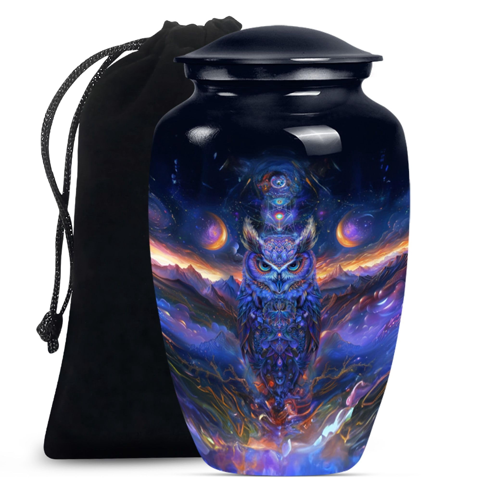 SUBSH Owl Urn - Funeral Urns - Cremation Memorial - Human Cremation ...