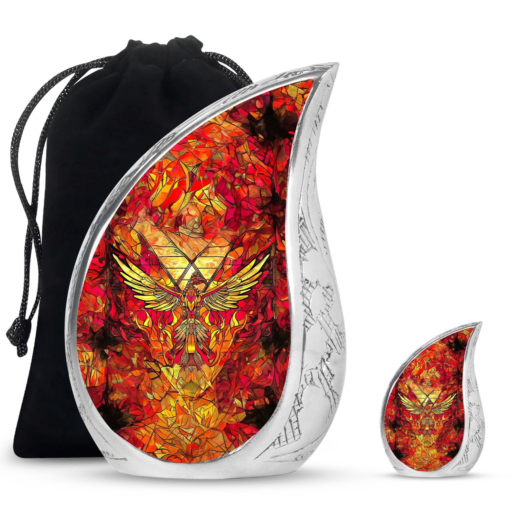 SUBSH Phoenix Urn For Ashes Adult Male - Burial Urns For Adult Human ...