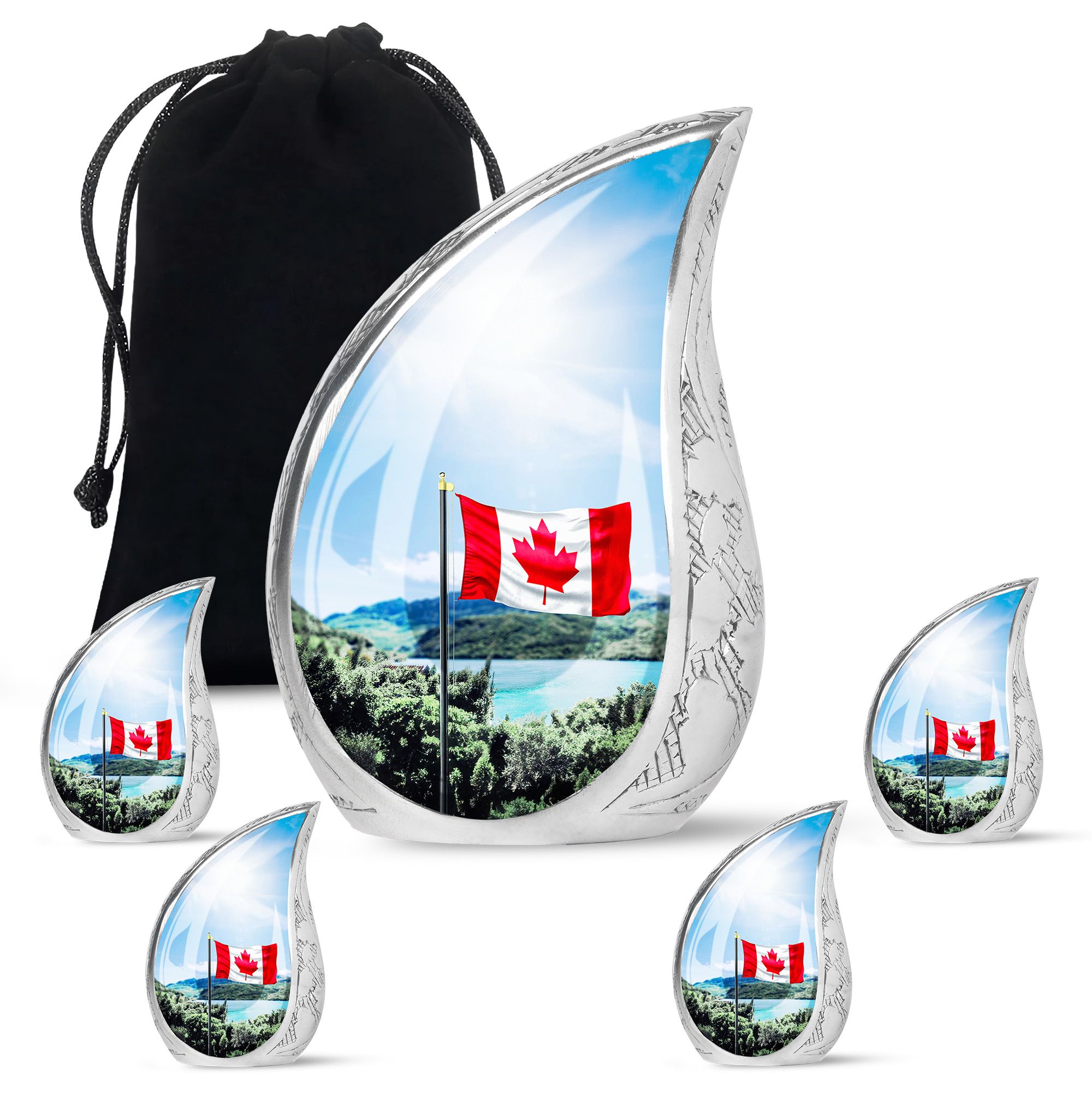 SUBSH Proudly Canadian Nature Embrace - Cremation Urns For Burial - Urn ...
