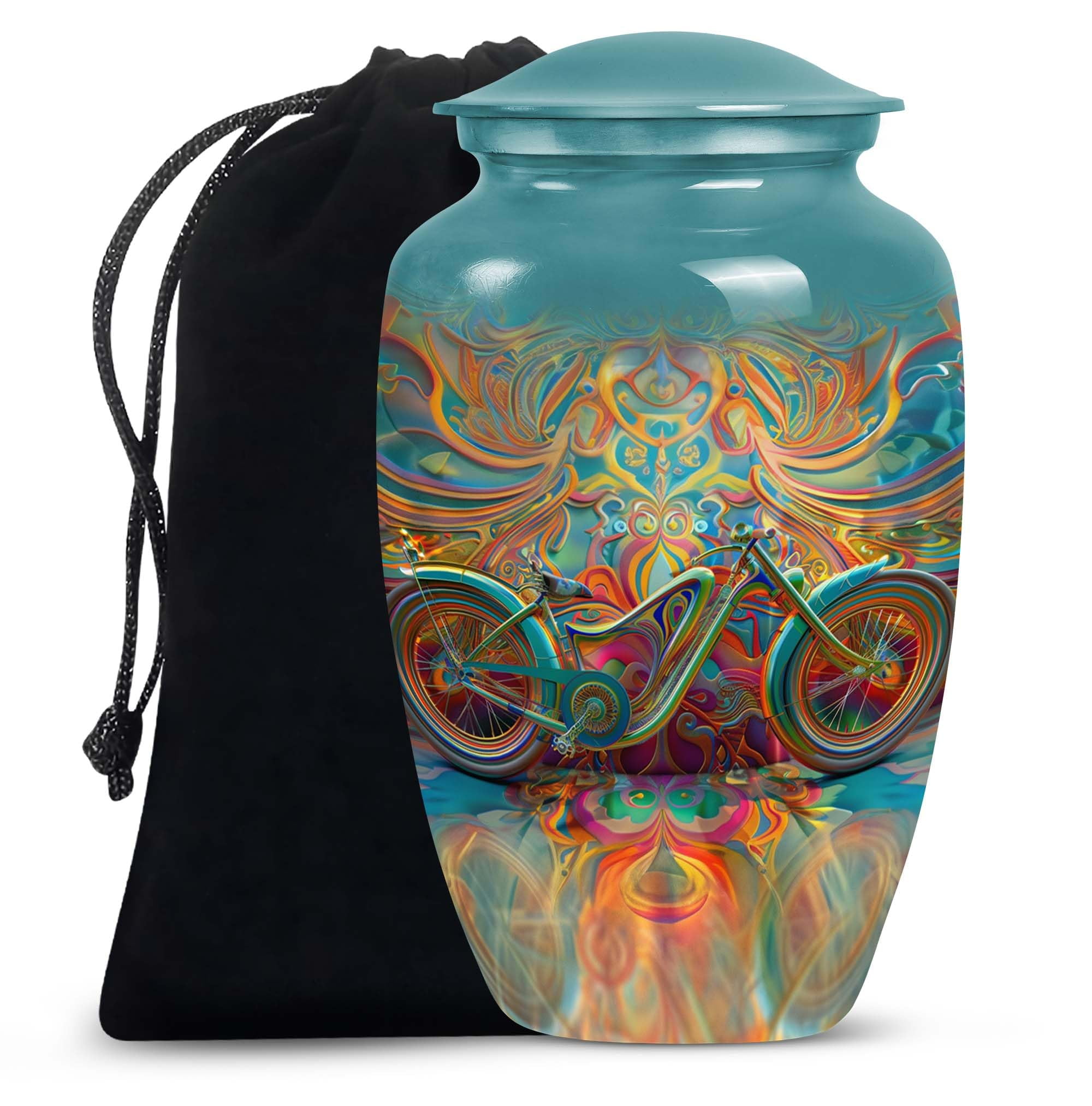 SUBSH Psychedelic Cycle Dreams - Human Urns for Ashes - Ashes Container ...