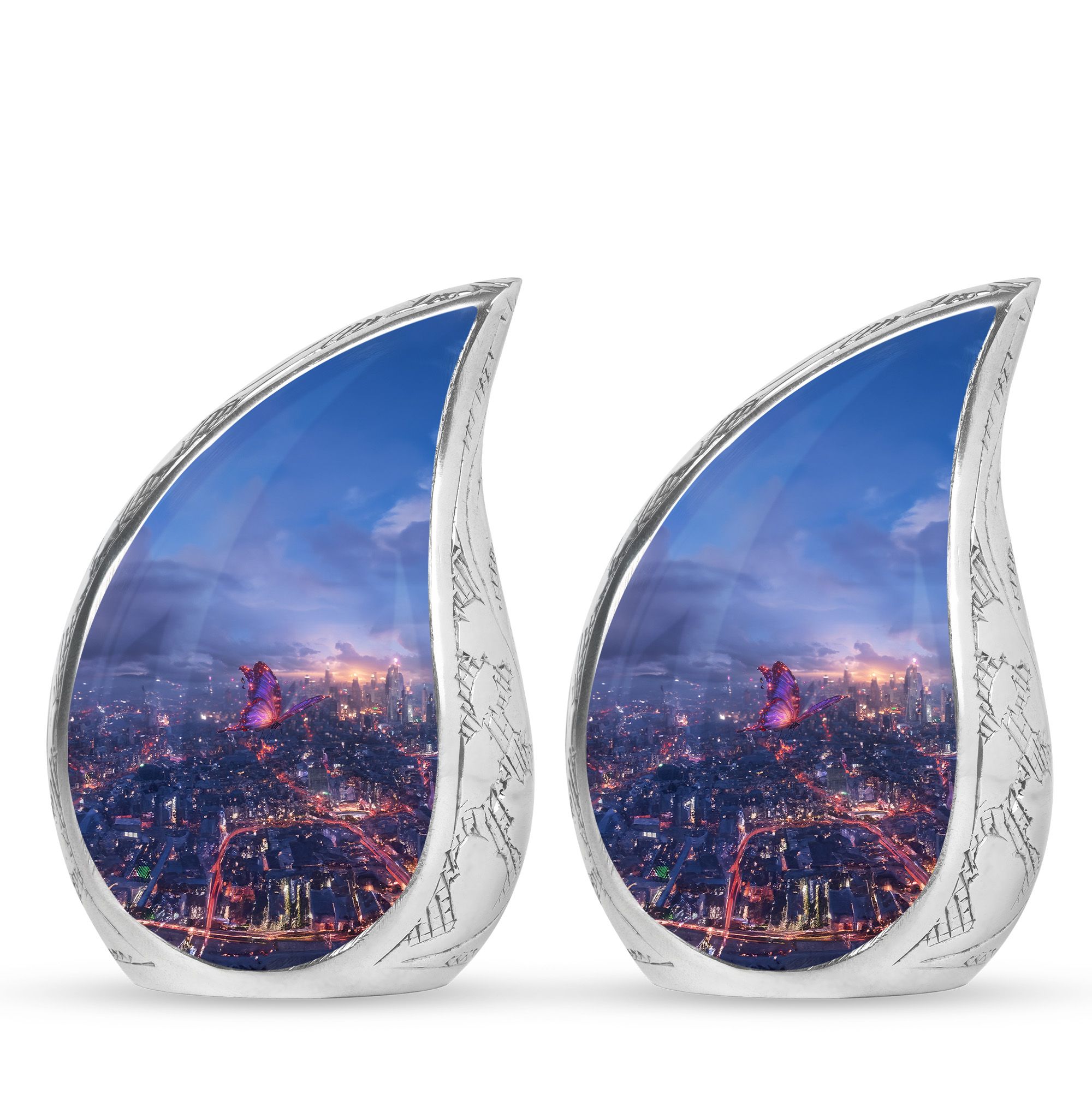 SUBSH Purple Meadow Cremation Urn Human - Urn For Mom Ashes - Urns For ...