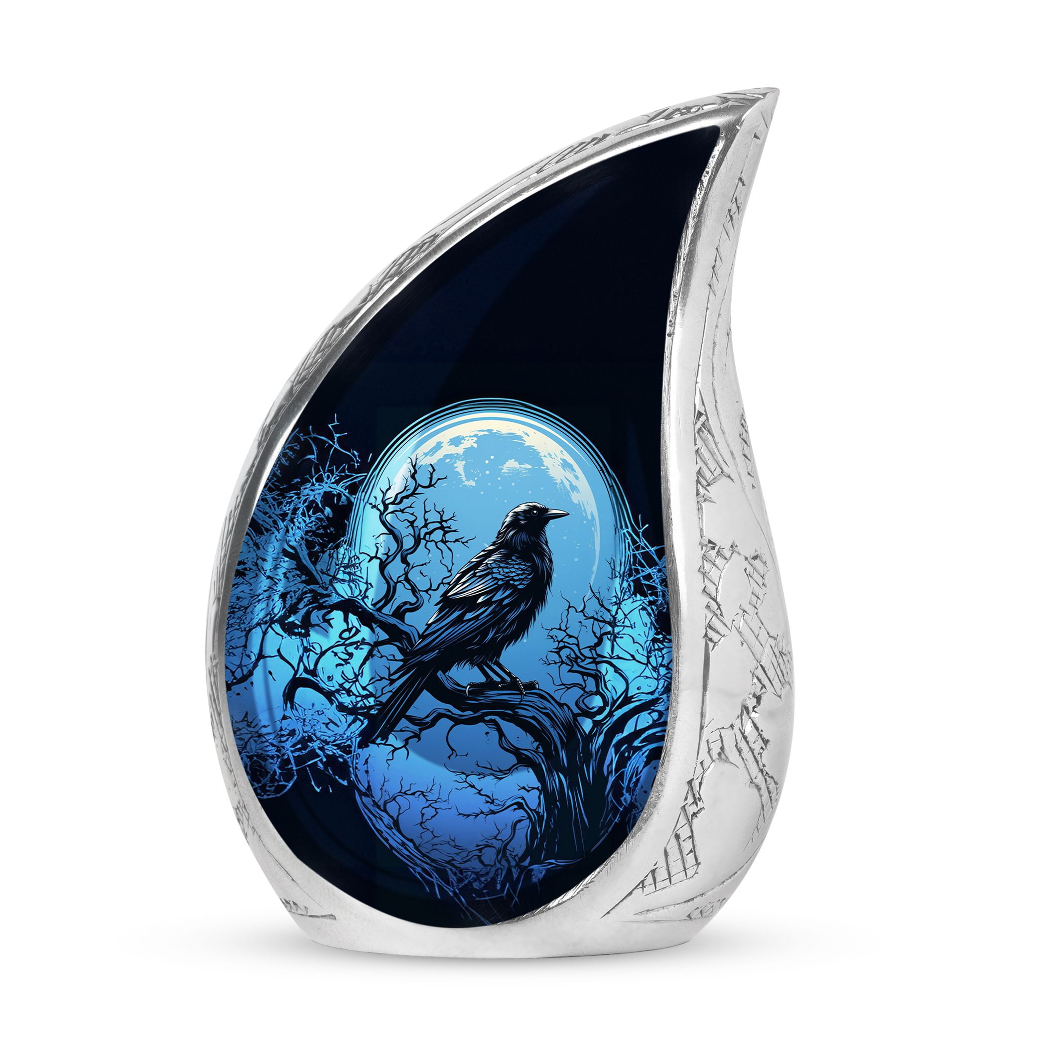 SUBSH The Raven Moonlit Vigil - Urns For Human Ashes Adult Man ...