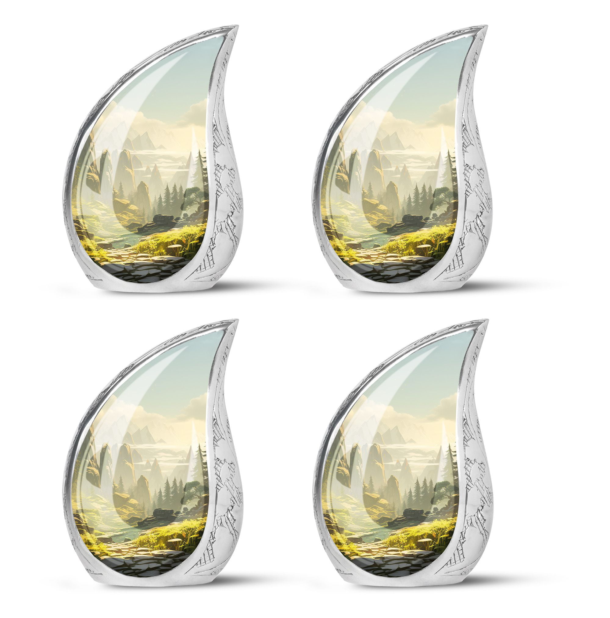 SUBSH Rock Forest - Urns For Human Ashes Adult - Small Ashes Keepsake ...
