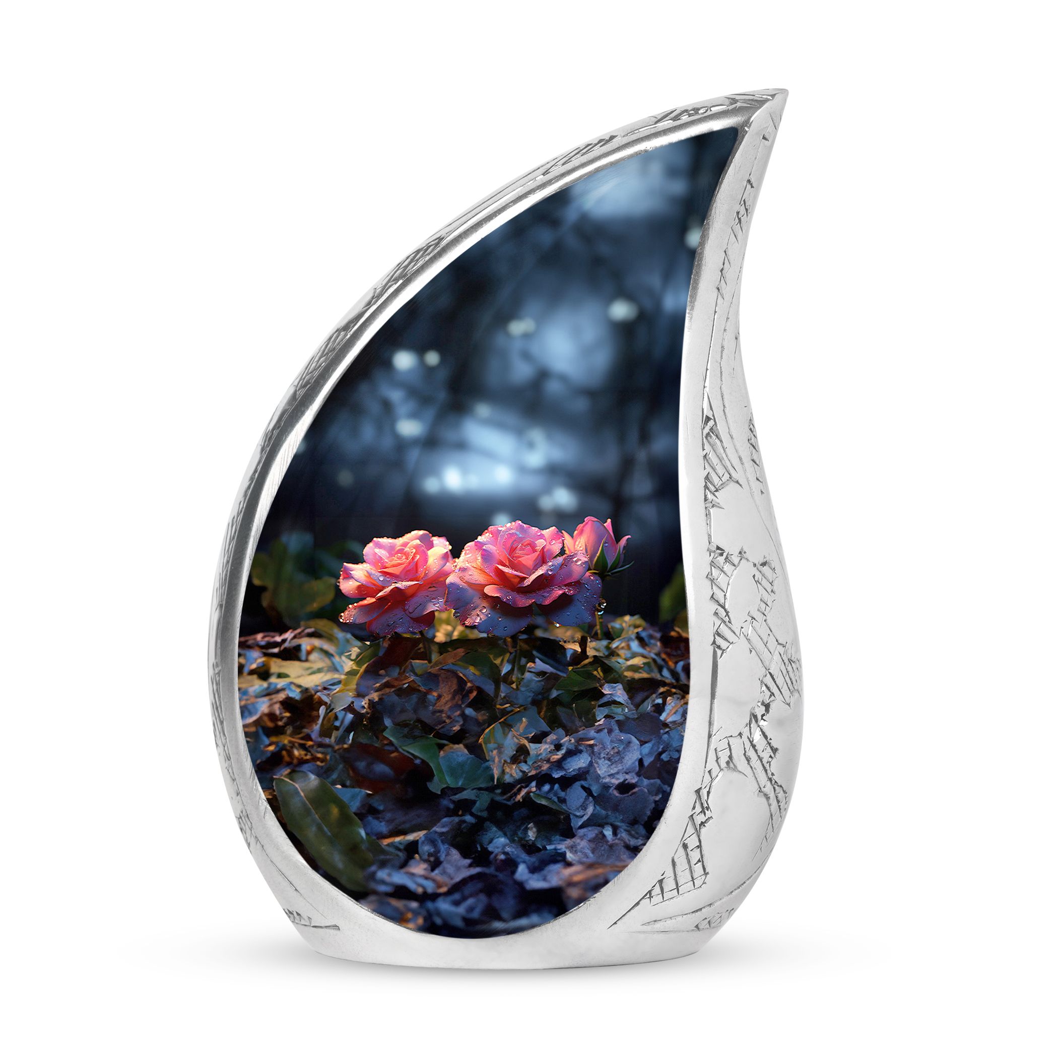 SUBSH Rose Droplets - Ash Urns For Humans - Cremation For Ashes - Urns Human Ashes - Pack Of 1 ...