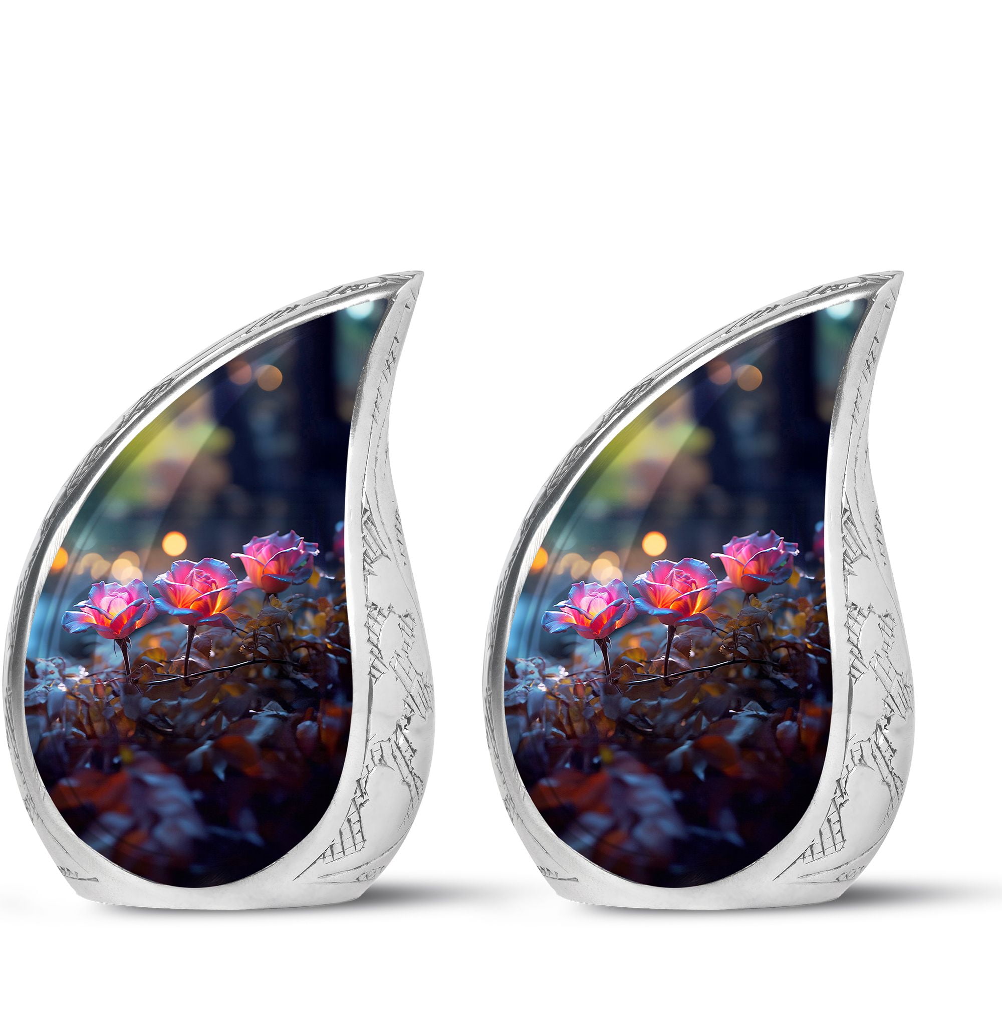 SUBSH Rose Paradise - Cremation Urn For Adults - Funeral Urns For Ashes ...