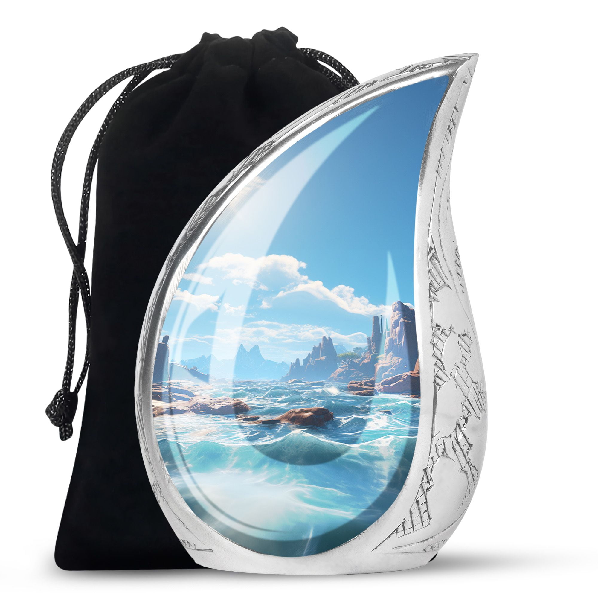 SUBSH Serene Canyon River - Funeral Urn - Urns For Dad - Urn For Mom ...