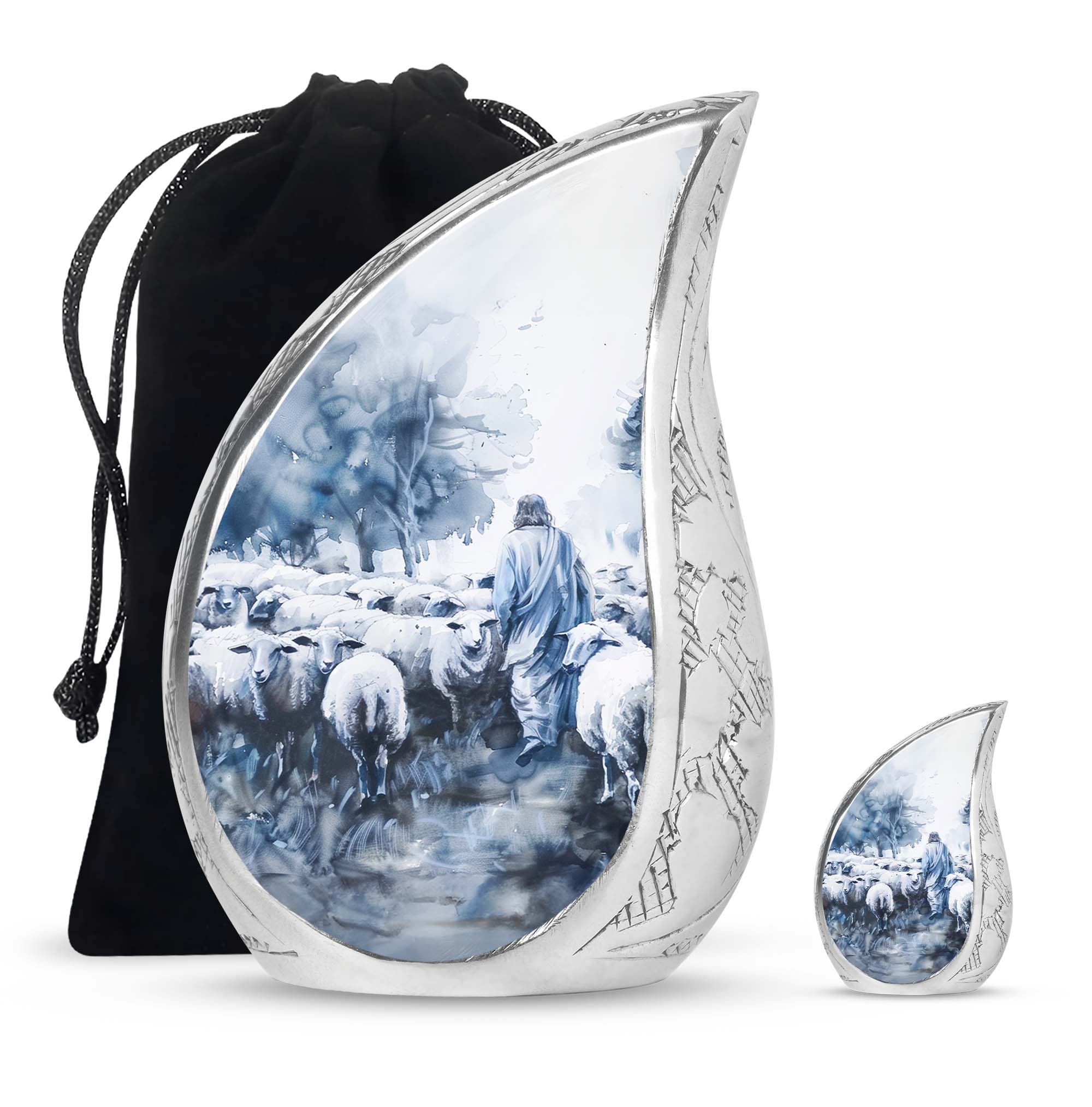 SUBSH Shepherd Adult Urns For Human Ashes Men - Urns For Human Ashes ...