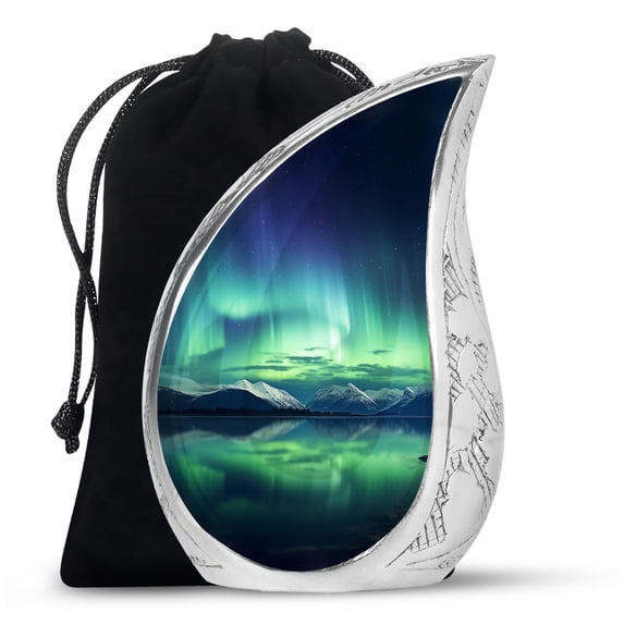 SUBSH Sky Glows Cremation Large Urns For Ashes - Urns For Ashes Adult ...