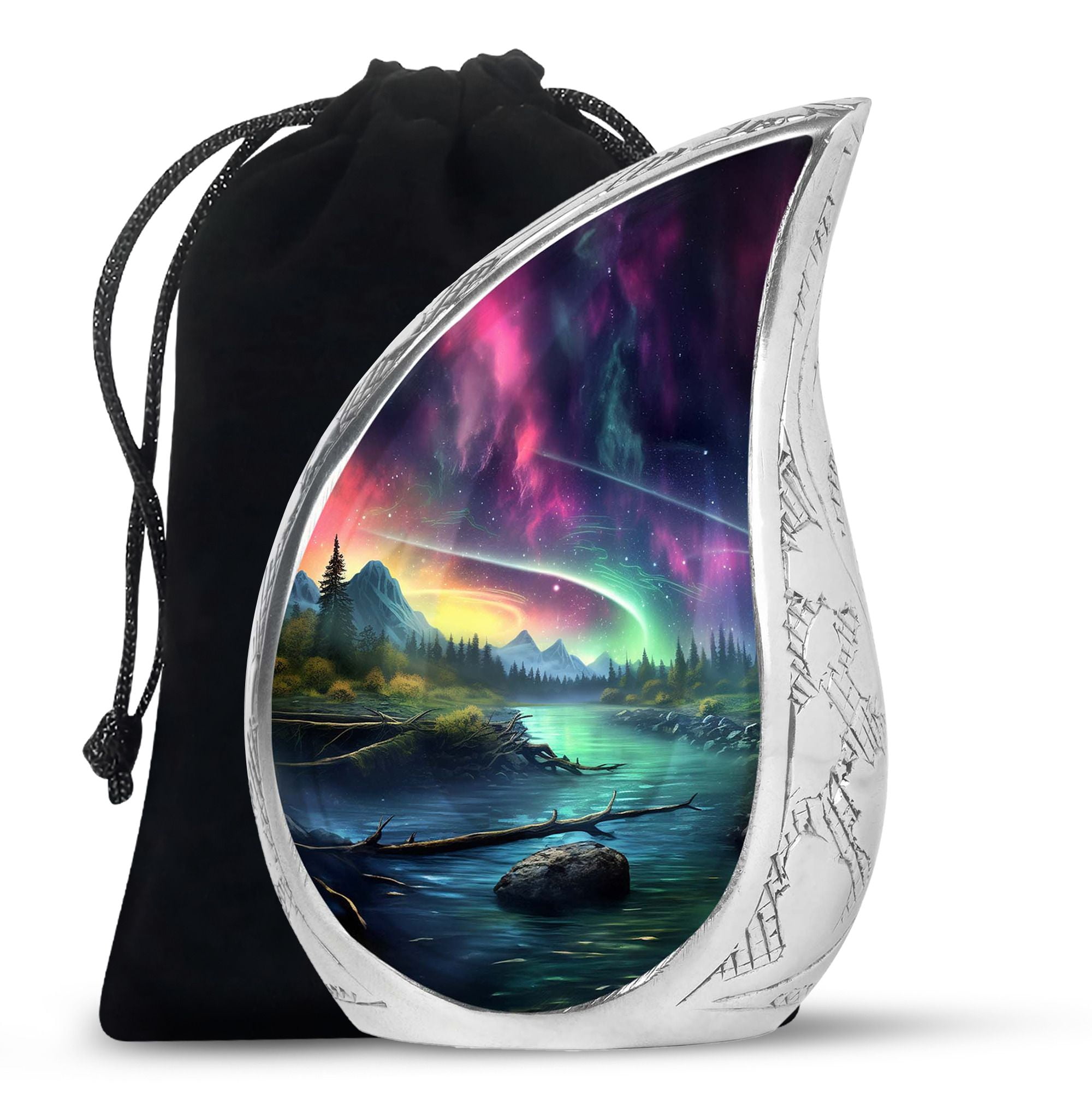 SUBSH Sky Glows Cremation Urns For Men - Urn For Human Ashes Adult Female - Urn For Mom - 10 ...