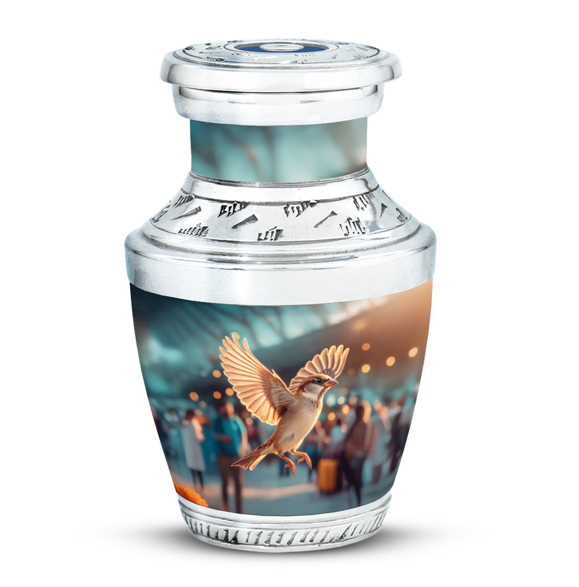 SUBSH Sparrow Memorial Urns For Human Ashes Adult - Handmade Urns Small ...