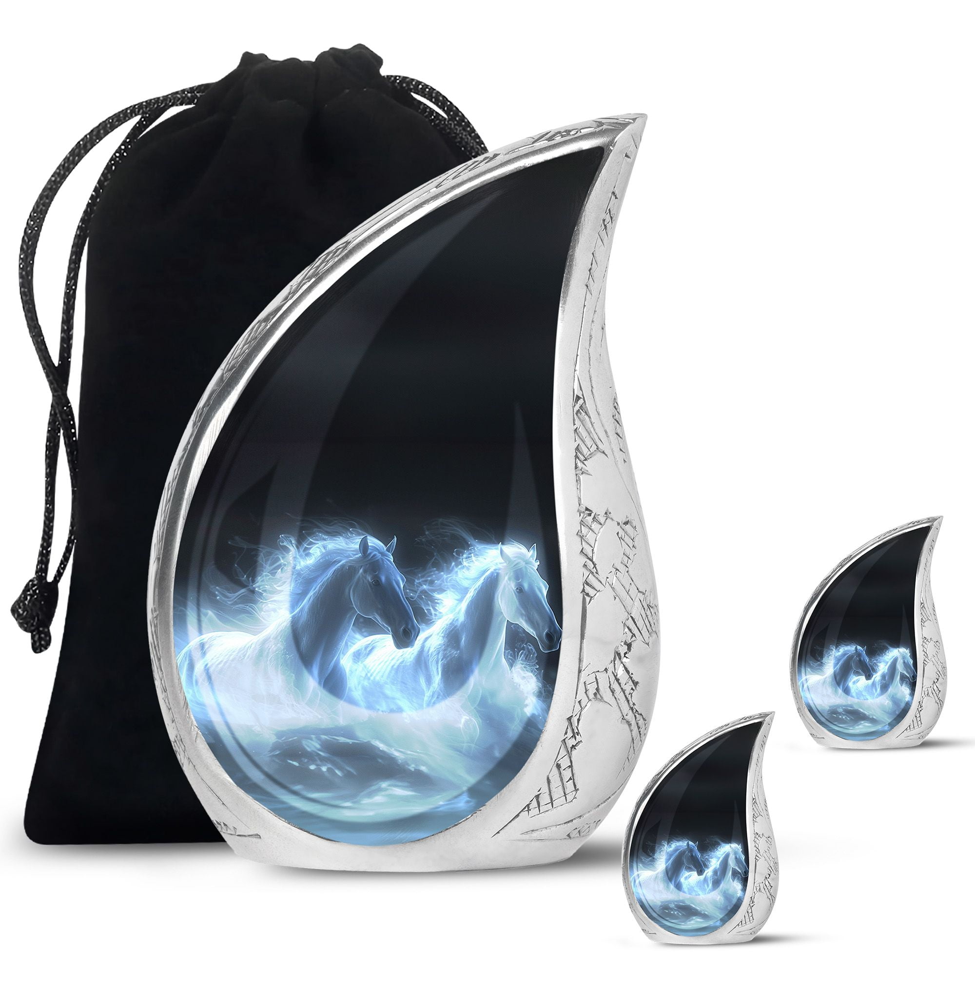 SUBSH Spectral Steeds Whispers - Urn For Ashes Adult Female - Cremation ...