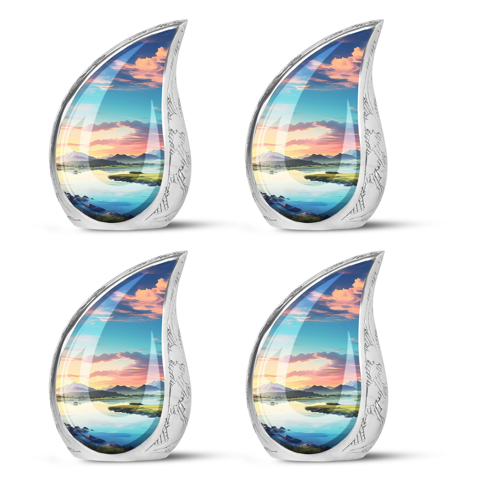 SUBSH Sunrise Over Serene Mountainscape - Urns For Human Ashes Adult ...