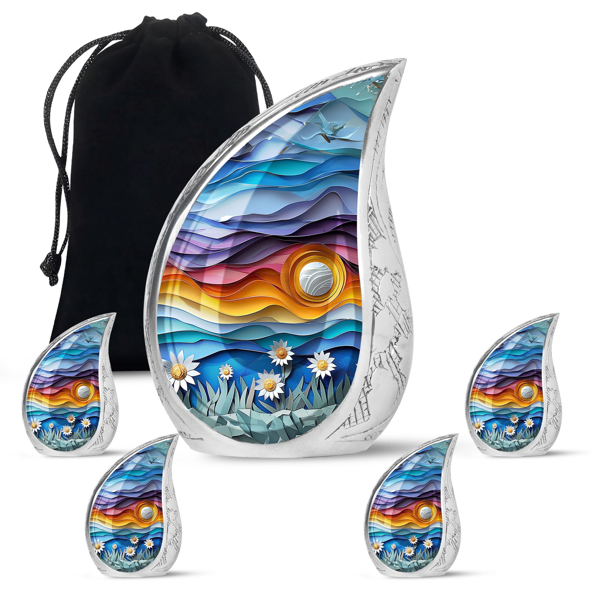 SUBSH Symphony In Paper - Cremation Urn Human Ashes - Urn For Human ...