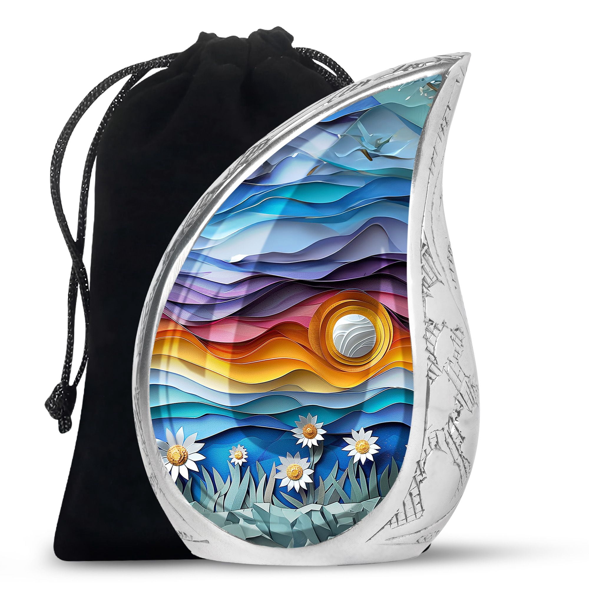 SUBSH Symphony In Paper - Cremation Urns For Burial - Urn For Adult ...