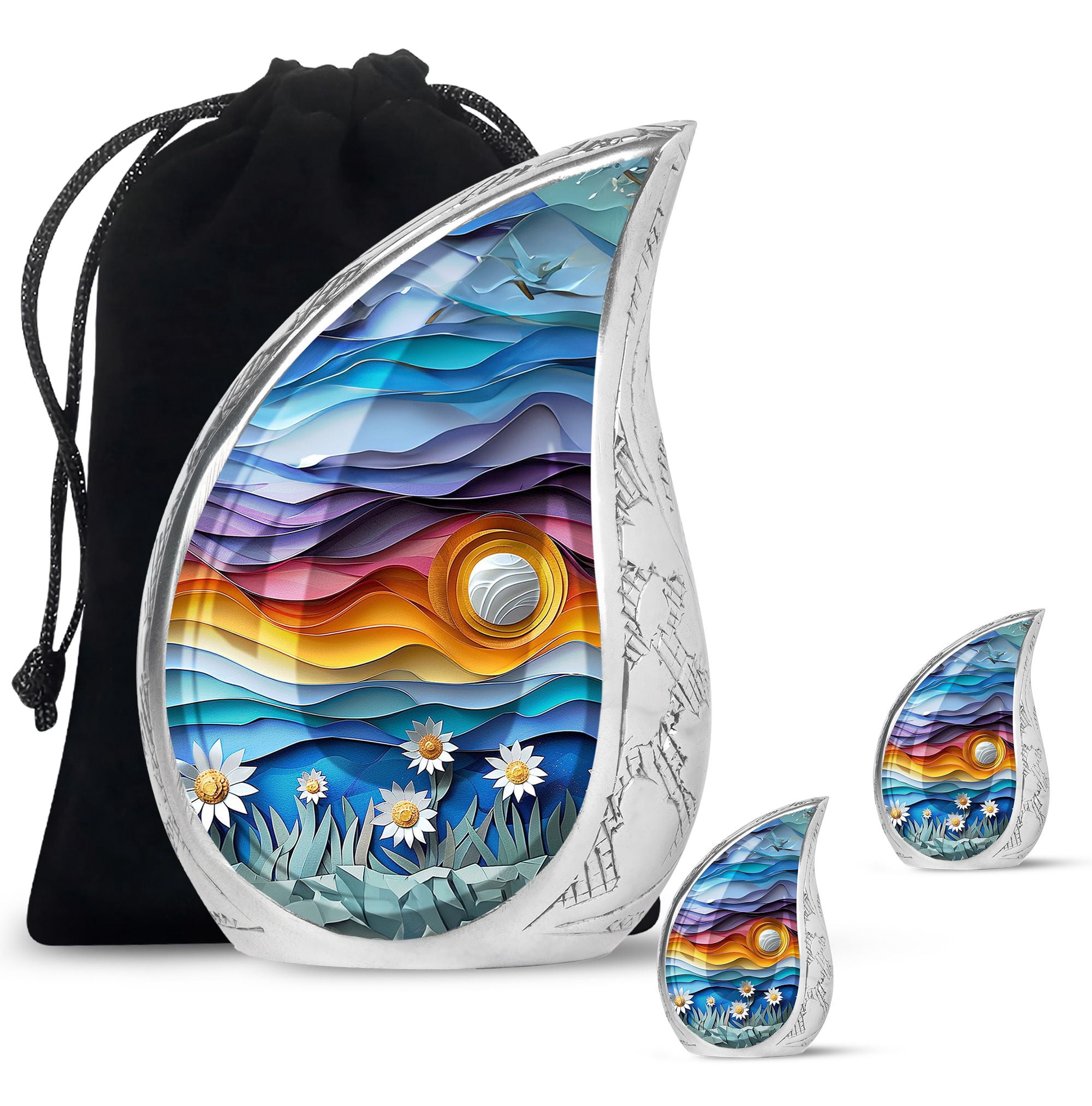 SUBSH Symphony In Paper - Small Ashes Keepsake - Urn For Human Ashes ...