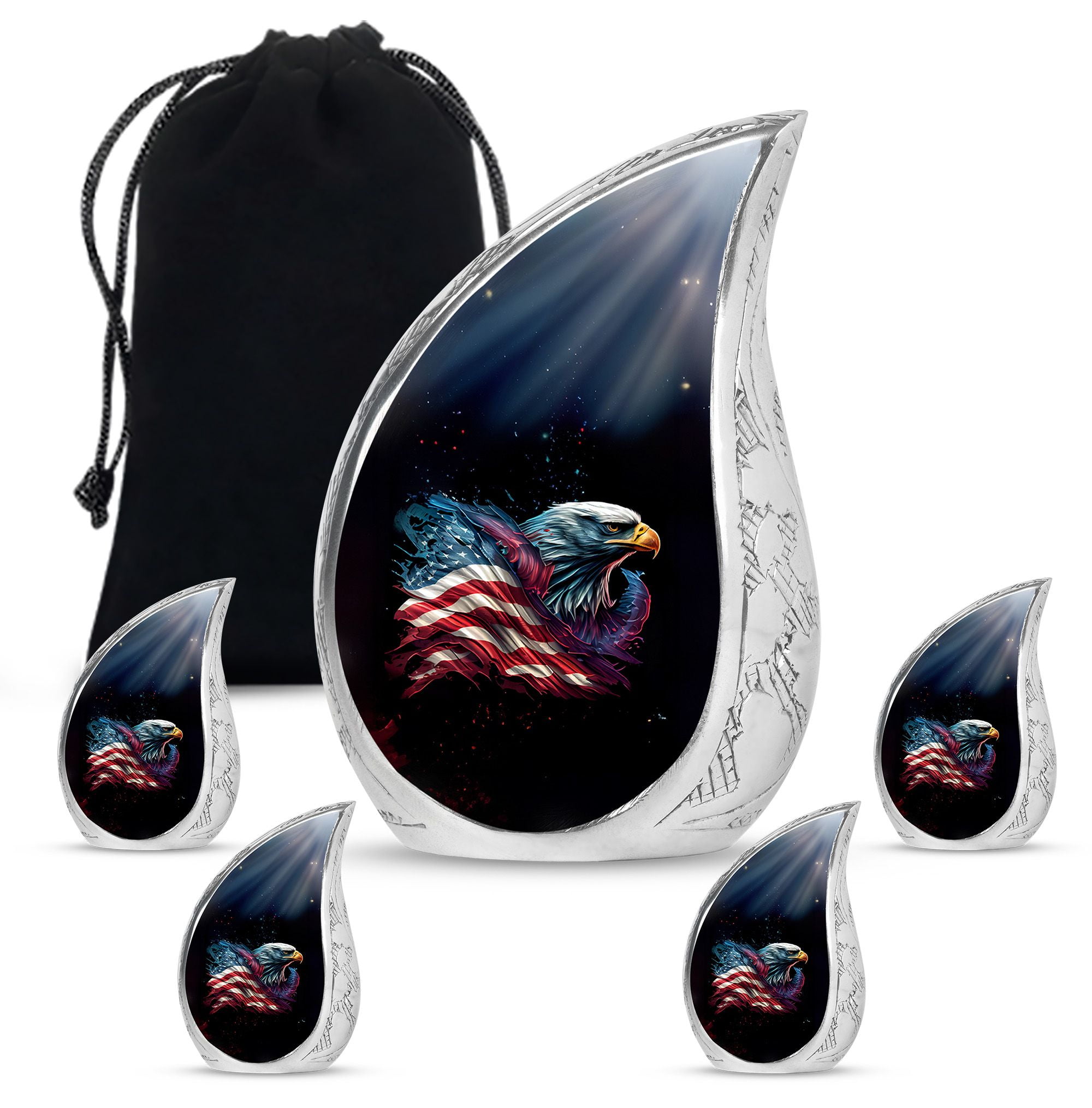 SUBSH The American Eagle In Flight - Urns For Human Ashes Adult Female ...