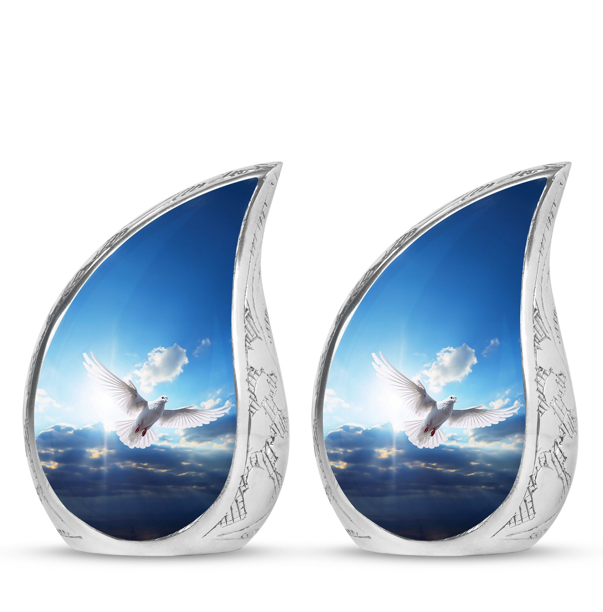 SUBSH The Dove Of Peace Soaring Through Celestial Skies - Urns For ...