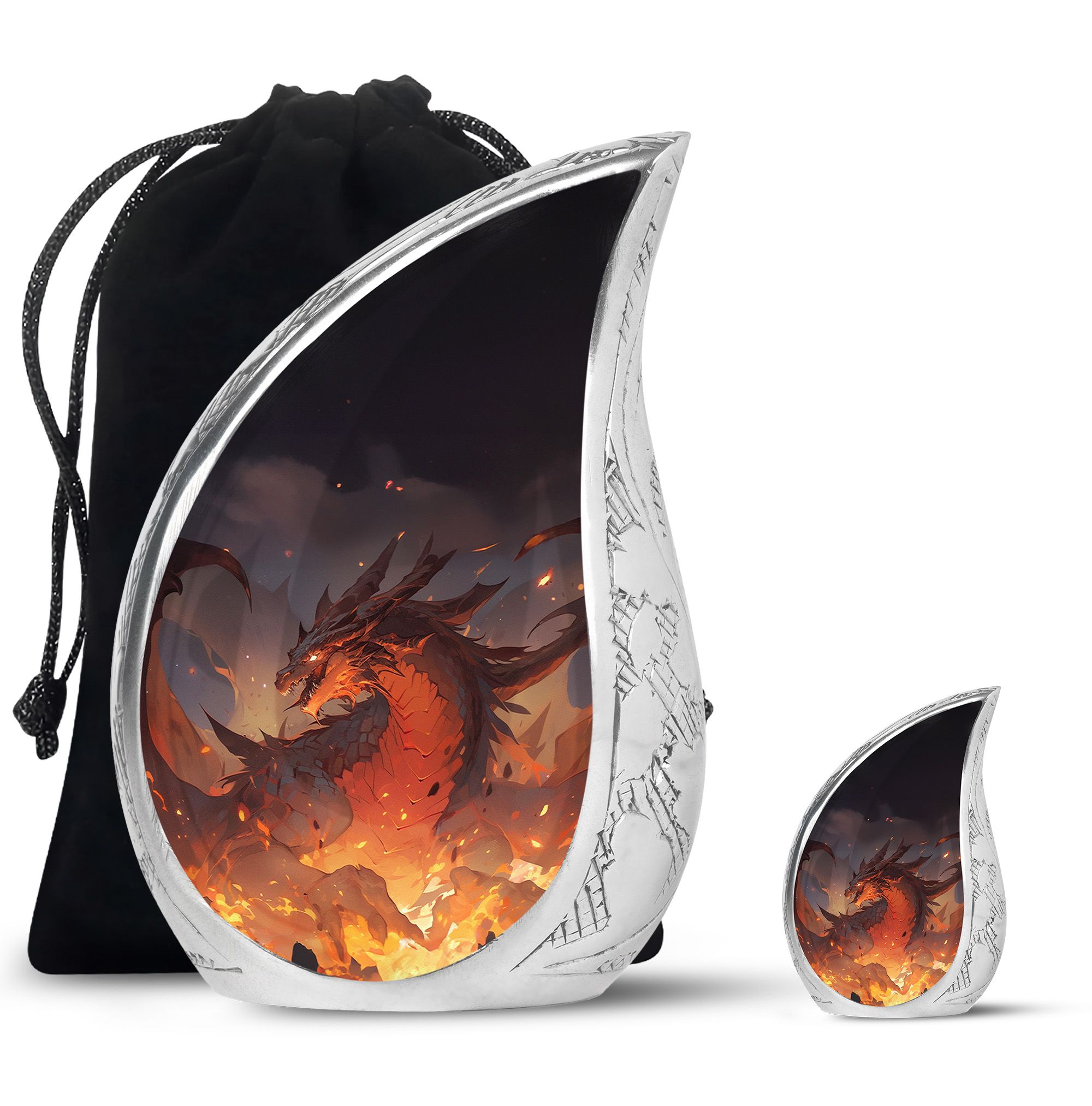 SUBSH The Fire Dragon Descent - Urns For Human Ashes Adult Female ...