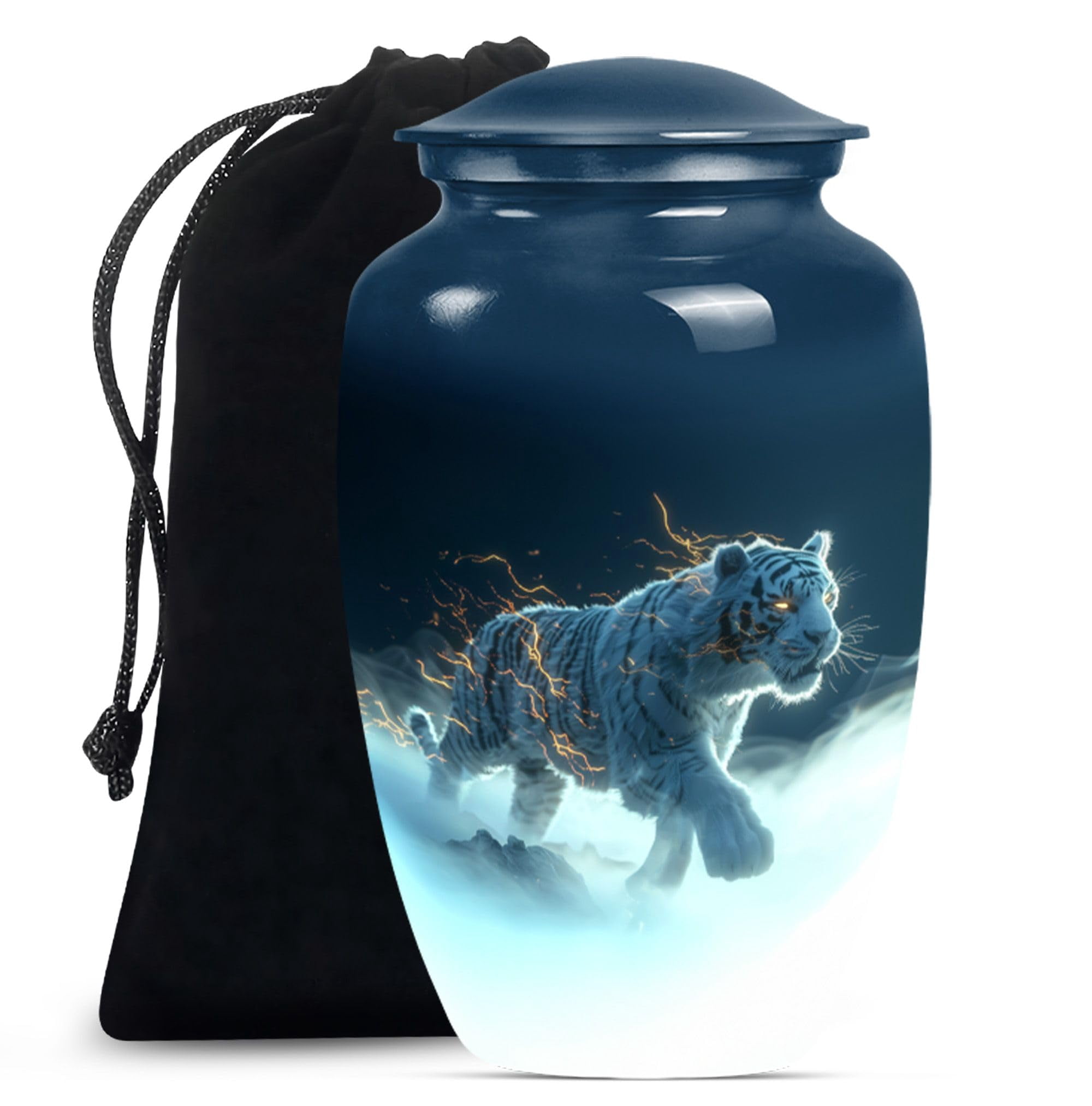 SUBSH Tiger Urn - Cremation Urn Human Ashes - Cremation Memorial ...