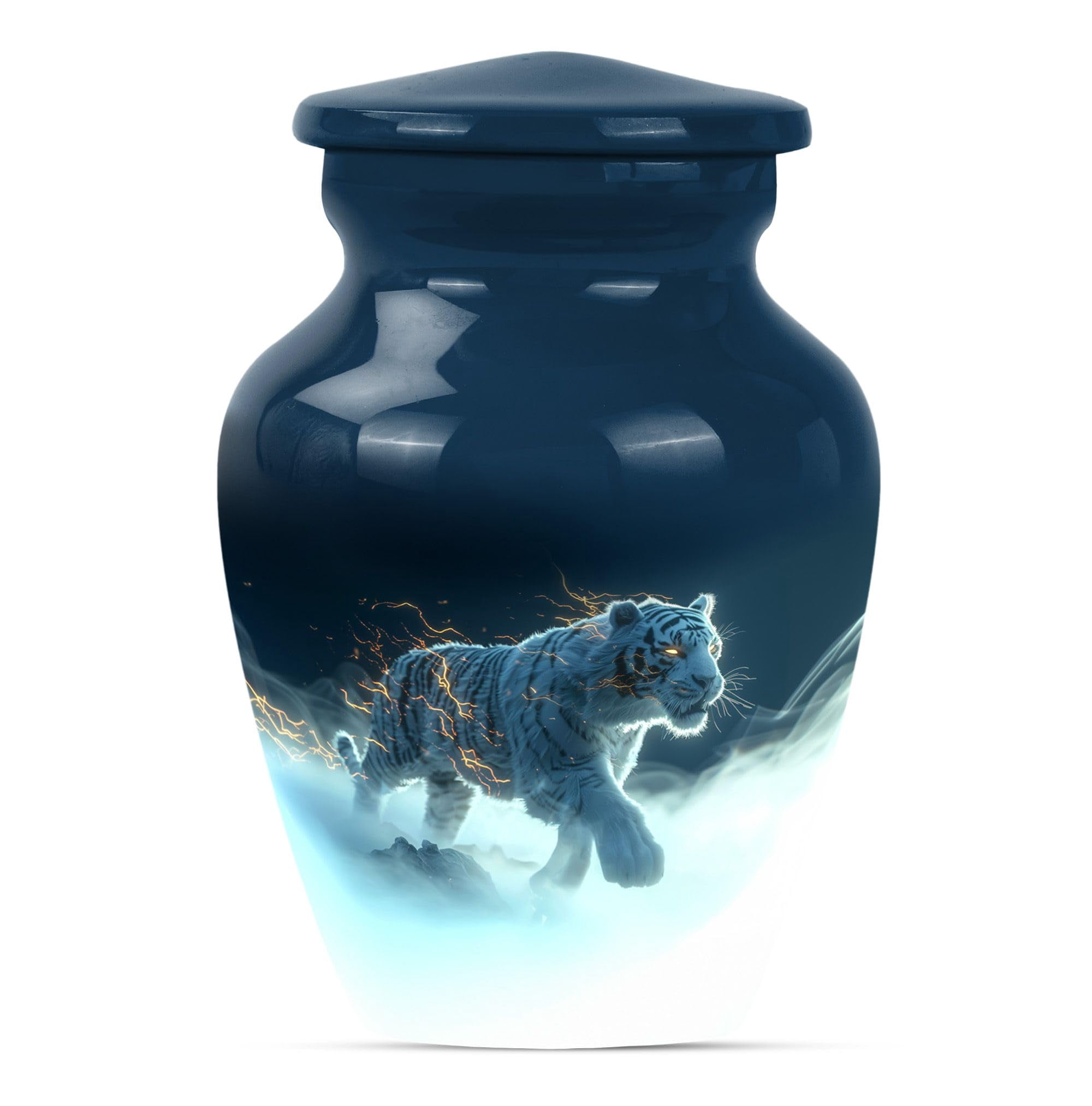 SUBSH Tiger Urn - Mini Urns - Cremation Companion Urns - Adult Urns for ...