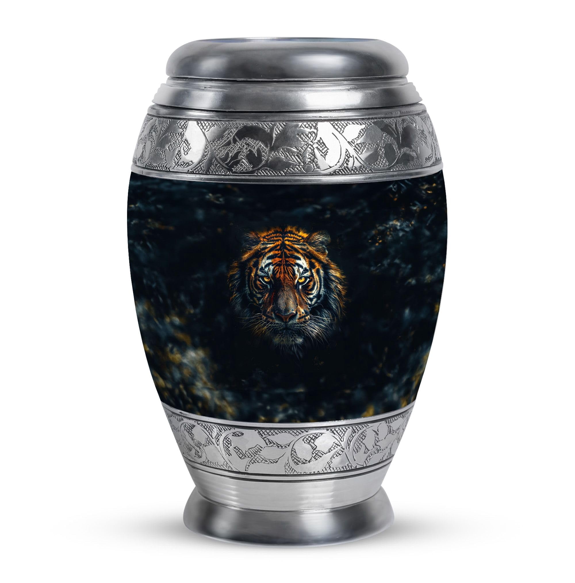SUBSH Tiger Urn - Mini Urns - Funeral Urn - Cremation Memorial ...