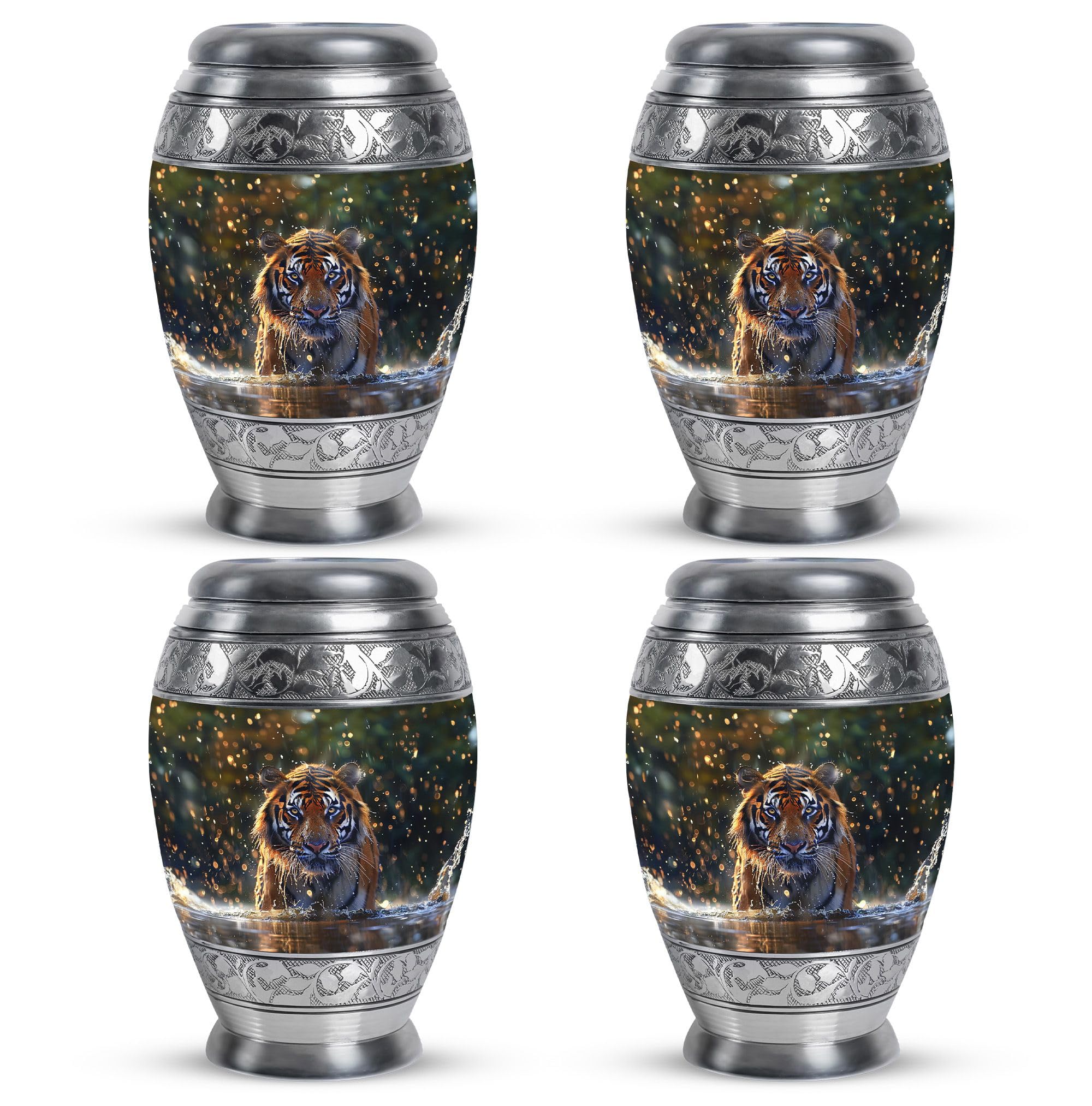 SUBSH Tiger Urn - Small Urns for Human Ashes - Ash Urns for Humans ...
