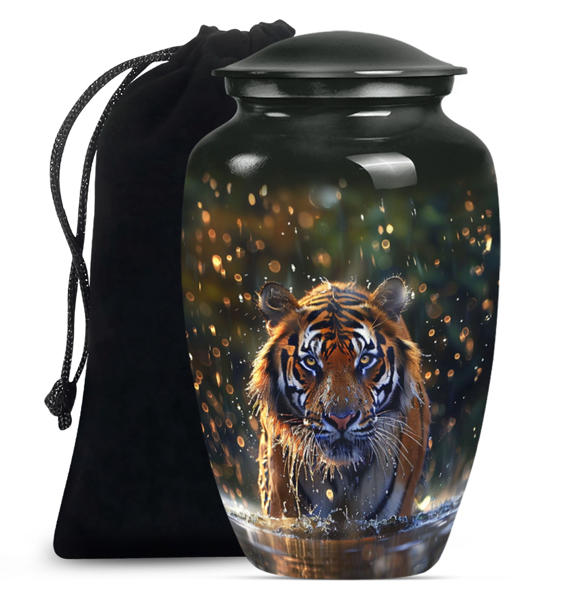 SUBSH Tiger Urn - Urnas para Cenizas Humanas Adultos - Funeral Urns for ...