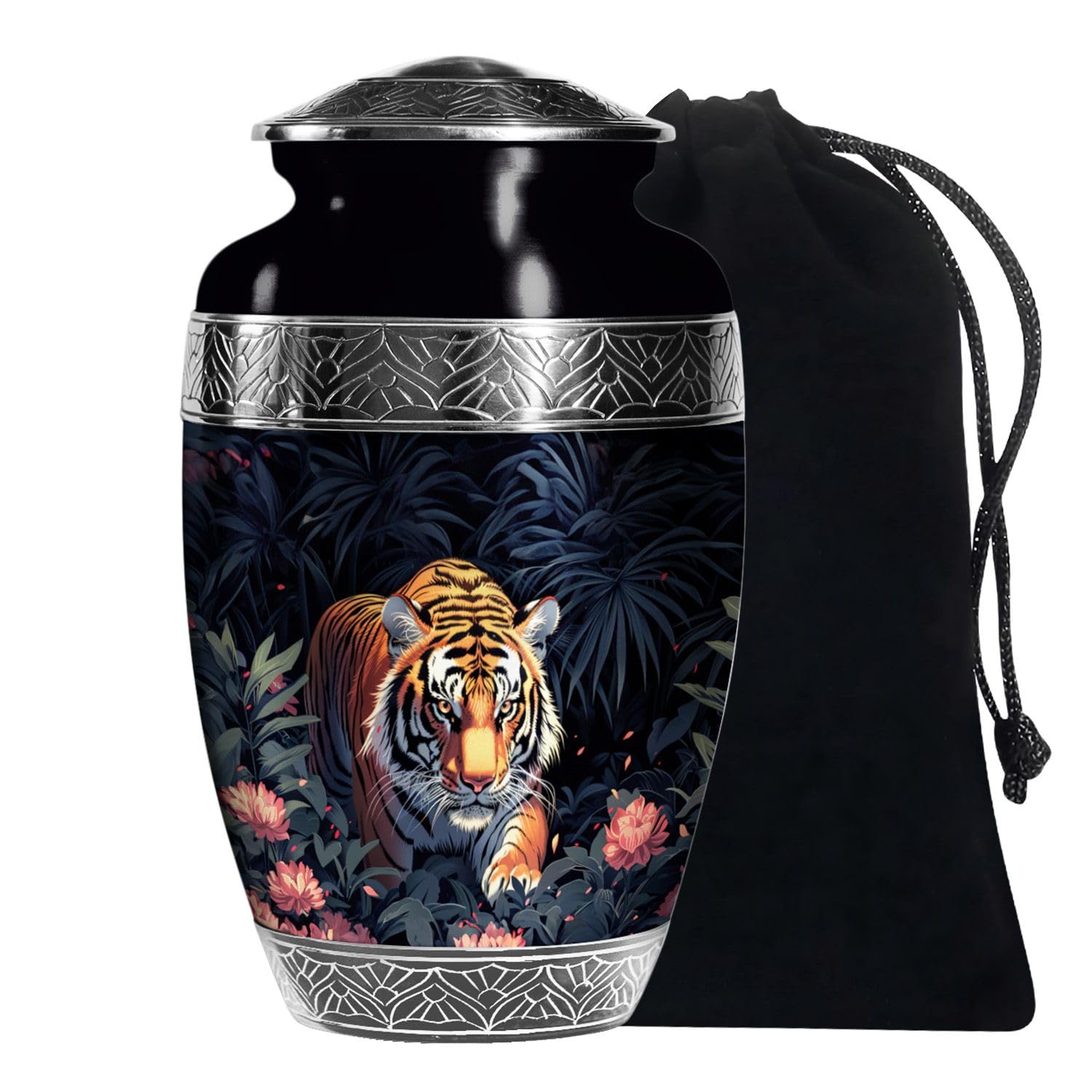 SUBSH Tiger Urn-Urns for Ashes Adult Male Large- Burial Urns for ...