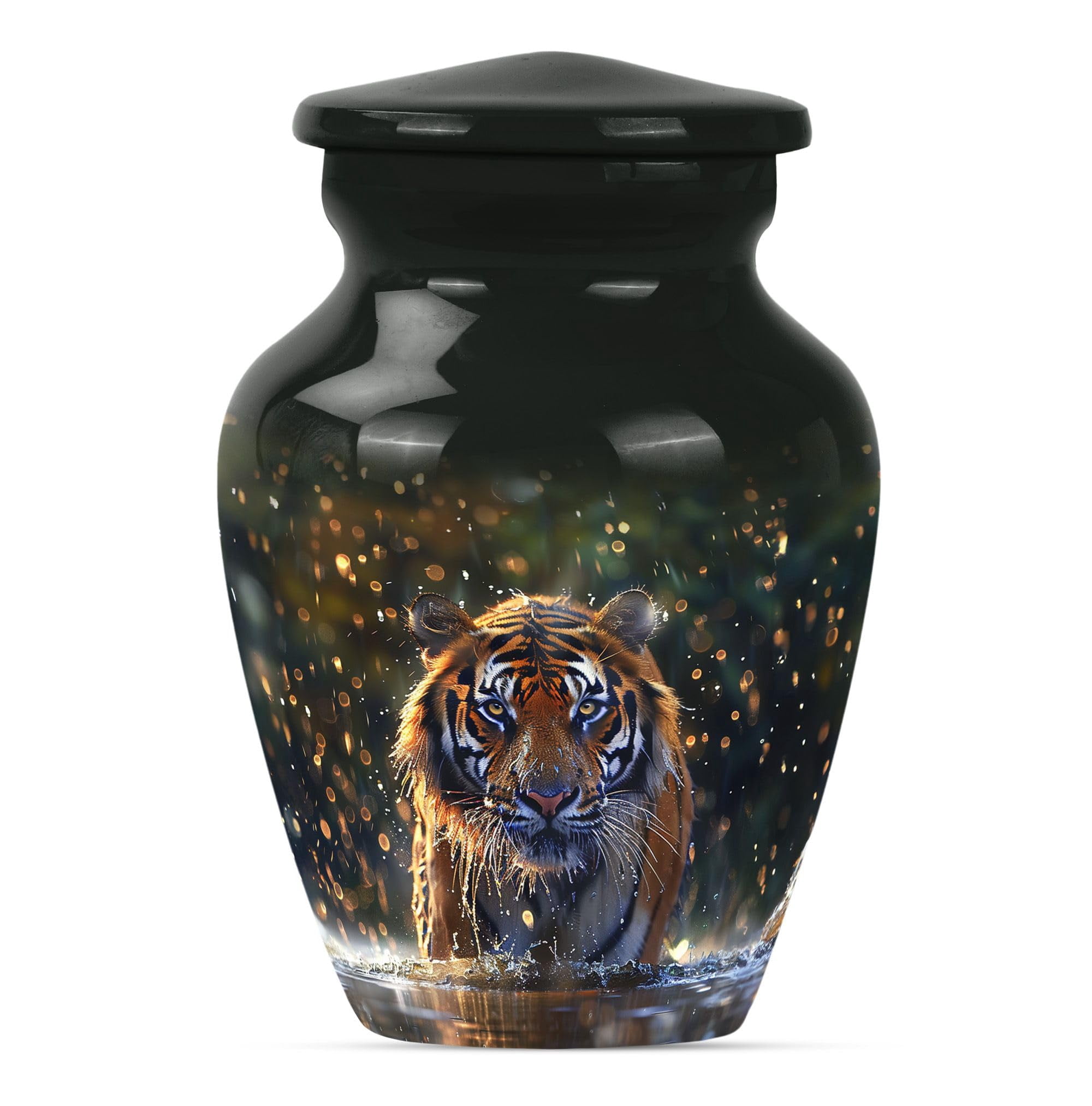 SUBSH Tiger Urns for Human Ashes Adult - Mini Urns for Ashes - Urn for ...