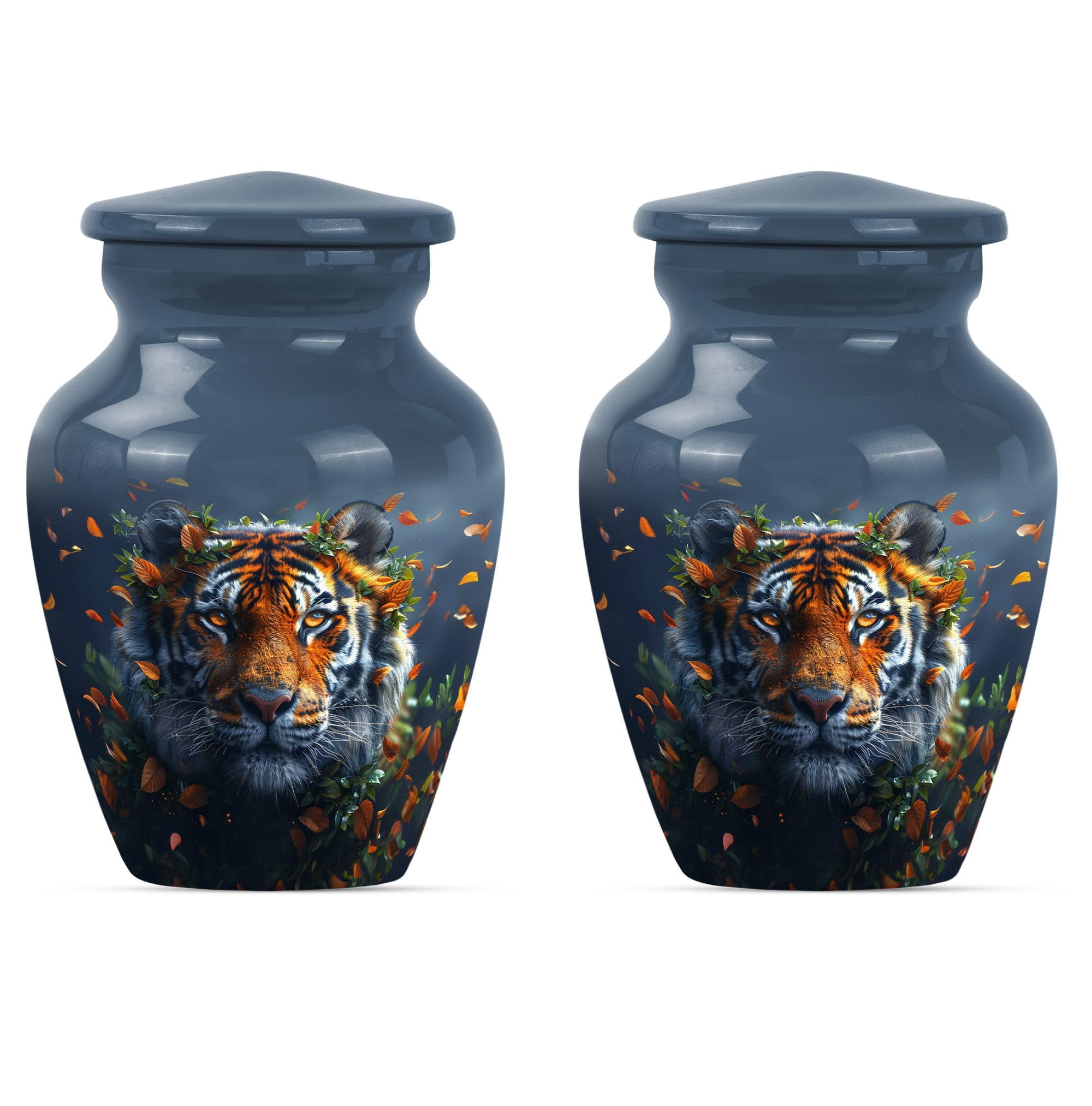 SUBSH Tiger Urns for Human Ashes - Keepsake Urn - Memorial Urn - Urns ...