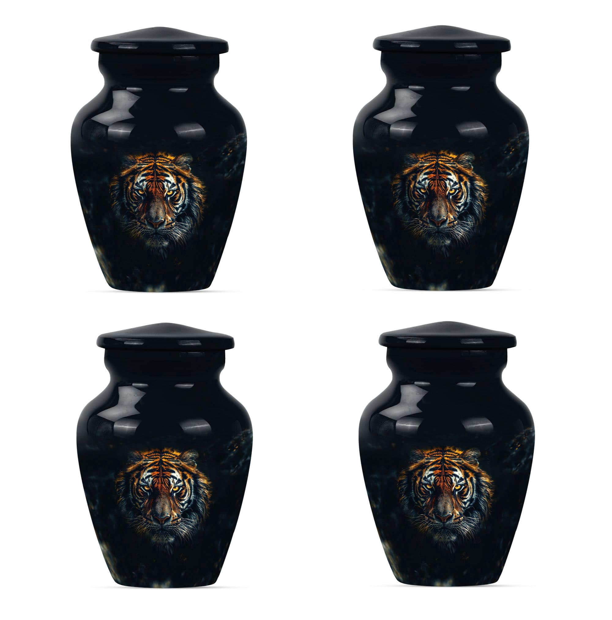 SUBSH Tiger Urns for Human Ashes - Small Urn for Ashes - Funeral Urns ...